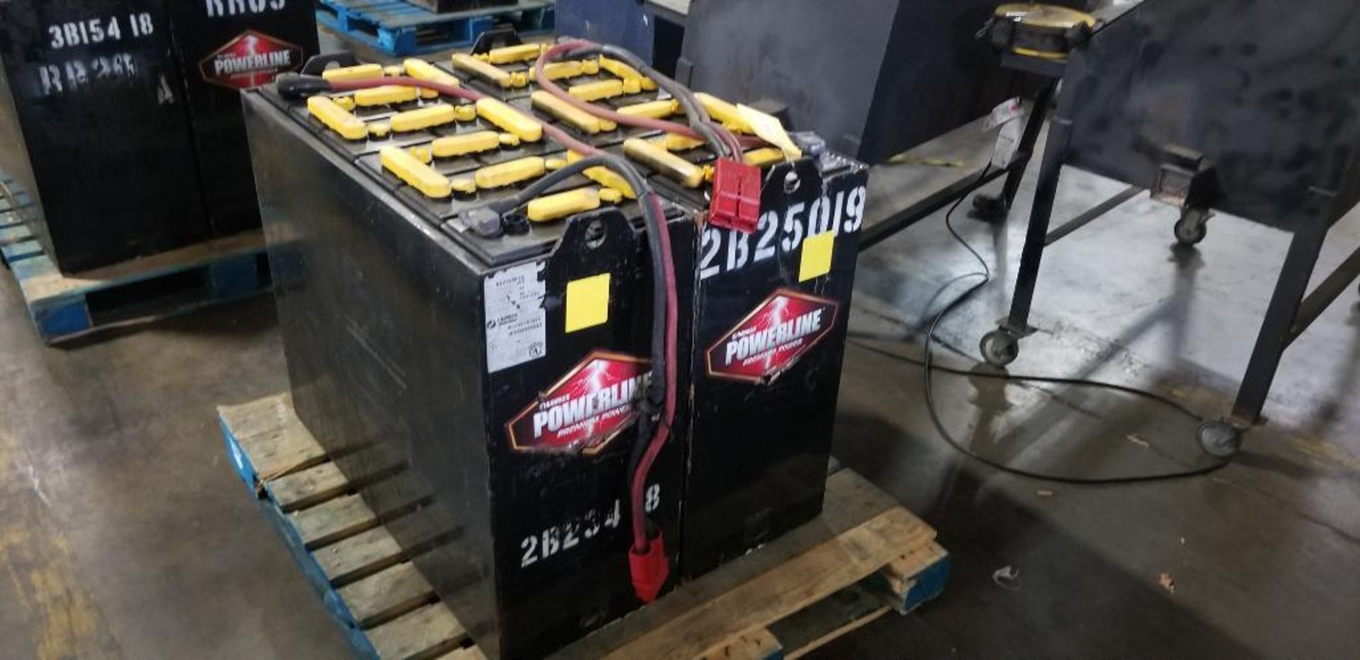 { Group of lots: 230, 231, 232 (P) } (2x) Hawker Powerline Batteries ...