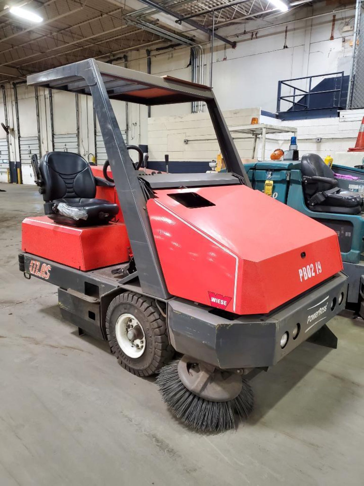 PowerBoss Floor Scrubber, Model PB620LP, S/N 19PB1473, LPG, 4,187 Hours ...