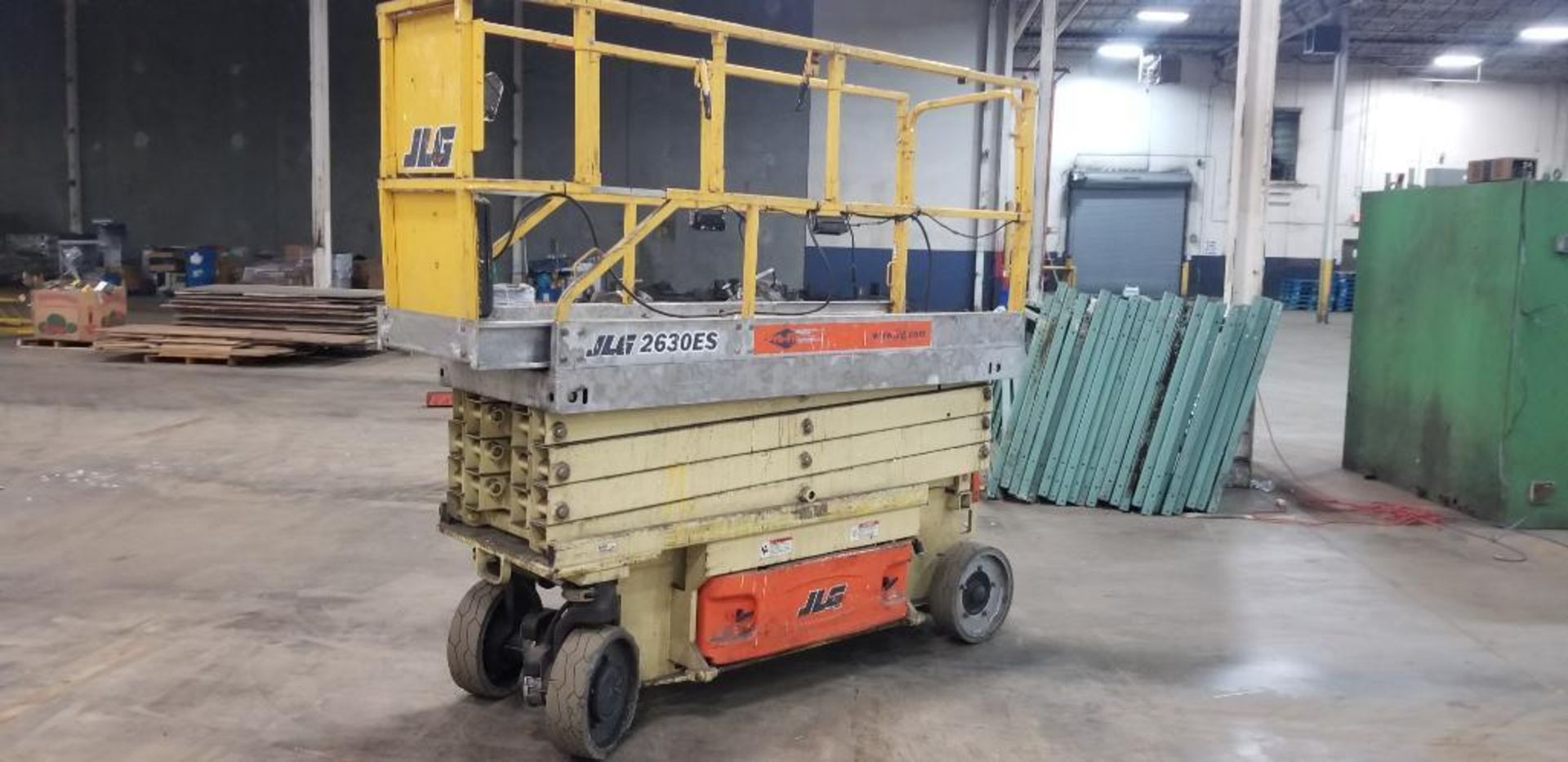 2006 JLG 2640ES Electric Scissor Lift, Model 2630ES, S/N 0200152382 ...