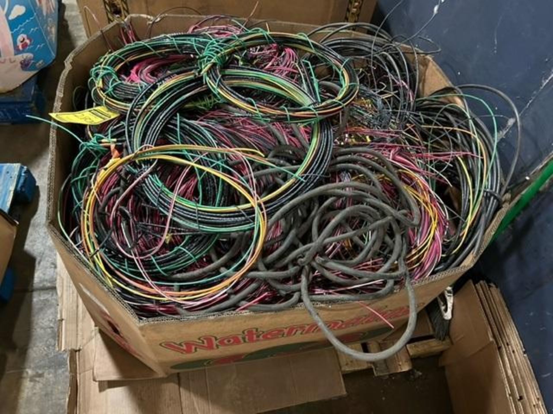 Large Lot of Copper Wire, (2) Gaylords & (1) Barrel ($100 Loading Fee ...