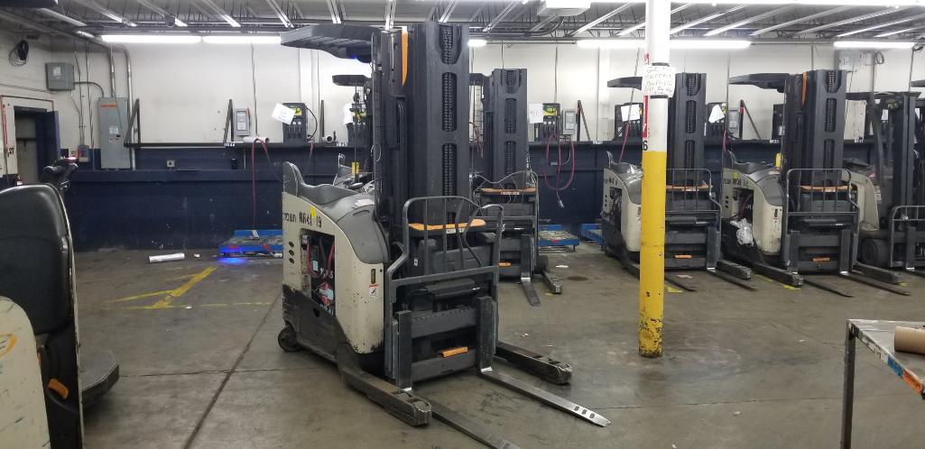 { Choice of lots: 83 } 2019 Crown RM 6000 Series Electric Reach Truck ...