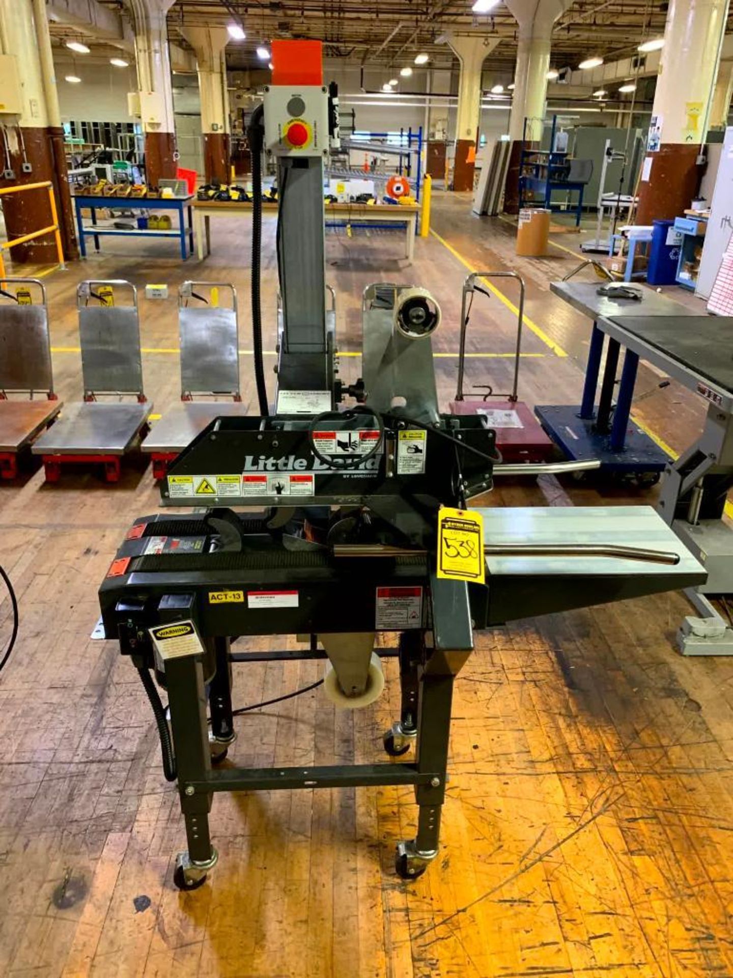 { Choice of lots: 538, 540 } Little David Carton Sealer, Model LD7DM/50 ...