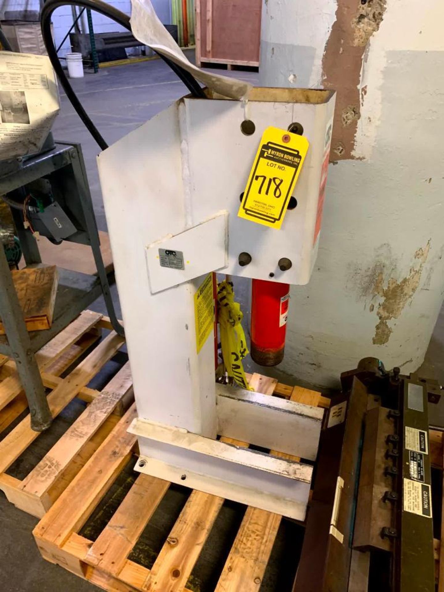 OTC 25-Ton Press, S/N 2132 (2nd Floor)