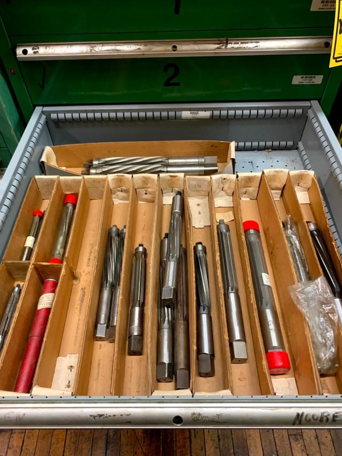 Lista 9-Drawer Cabinet: Sinking Reamers, Expansion Reamers, Assorted ...