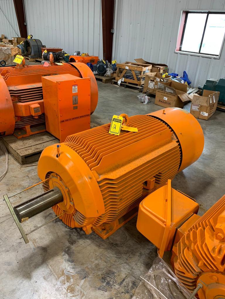 Electric Motor Shop 450-HP Motor, 3-Phase, Frame: 501OUZ, 460 V, 1780 RPM