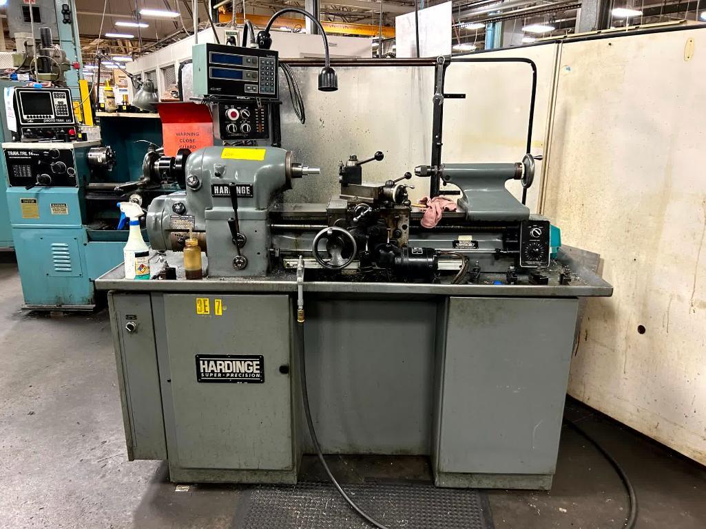 { Choice of lots: 288 } Hardinge Super-Precision Lathe, Model HLV-HACU ...