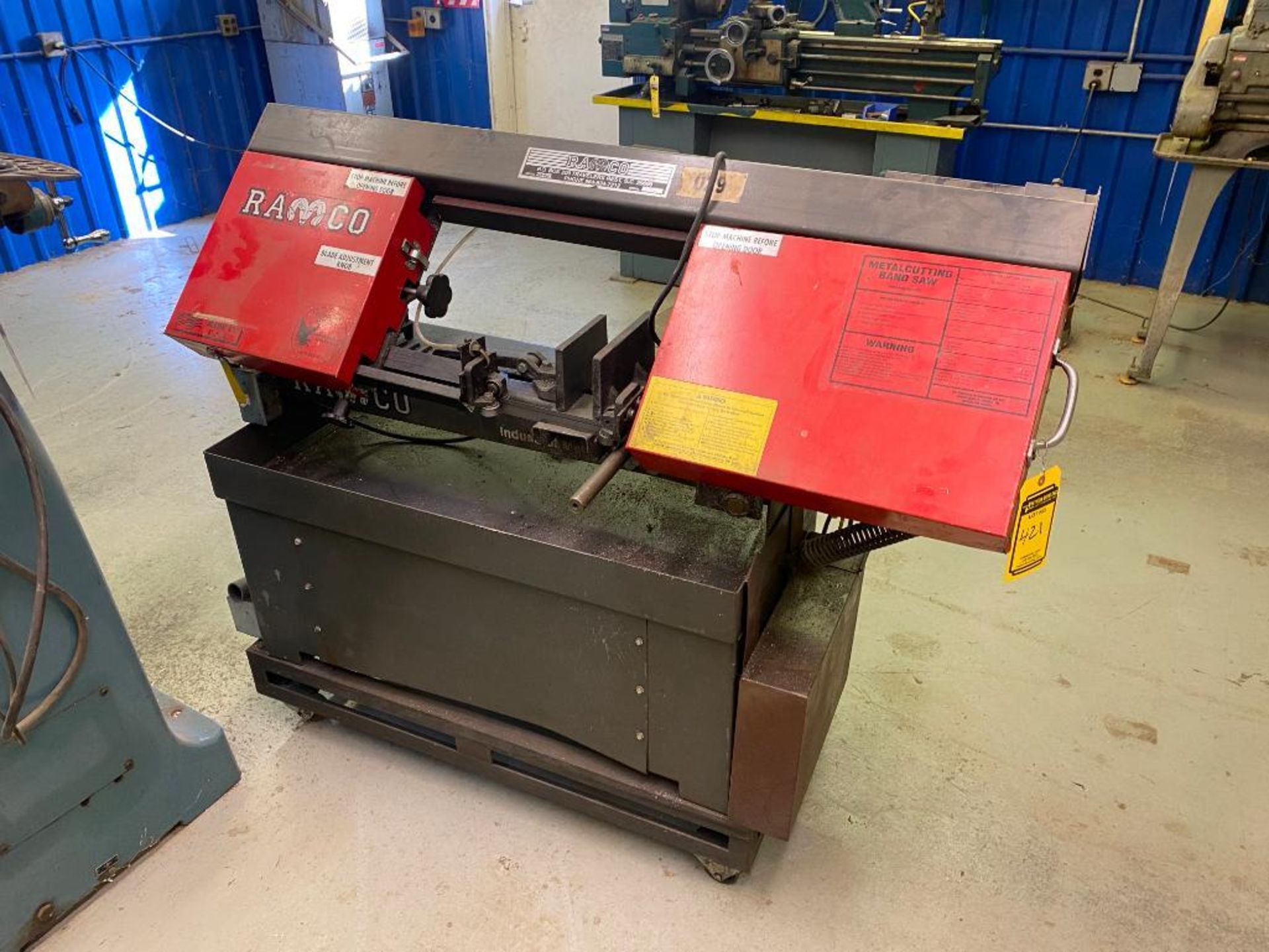 Ramco Horizontal Bandsaw, Model RS-90P, 1HP