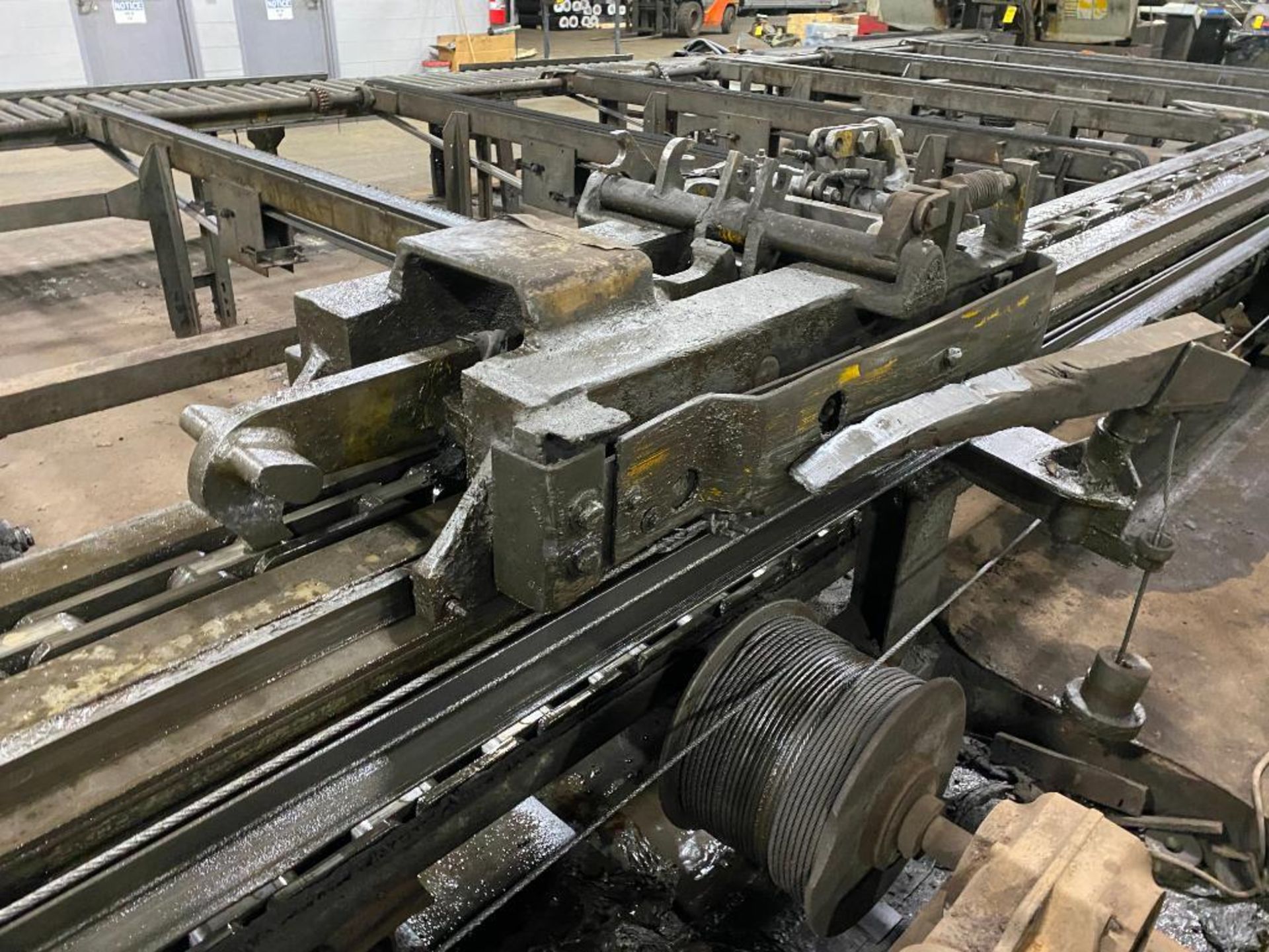 { Group of lots: 78, 78A } AETNA STANDARD DRAW BENCH, HYDRAULIC THREE ...