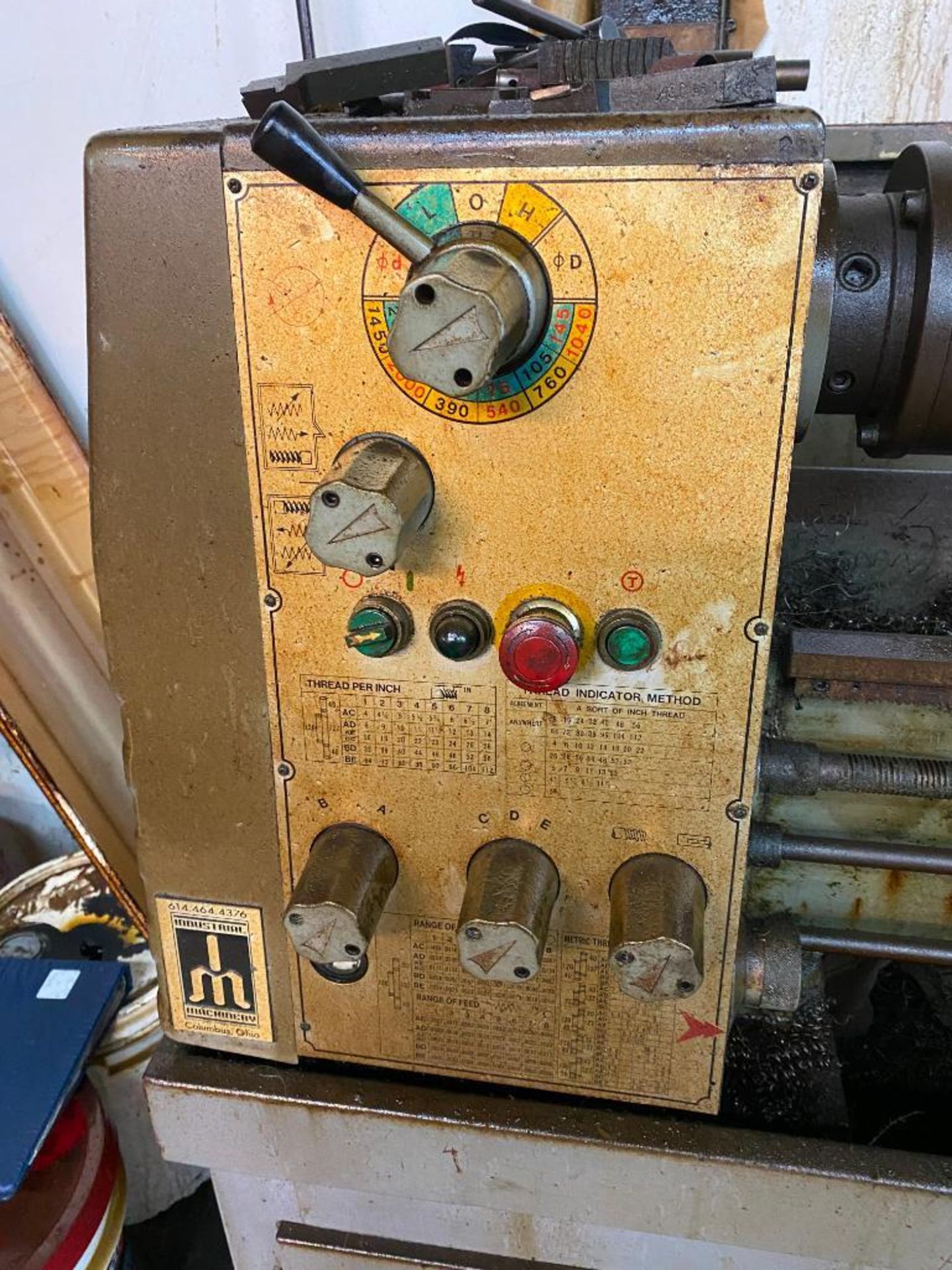 TRUMP ENGINE LATHE, MODEL 1340GH, S/N 18DF-1871 (LOCATION: 7490 EASY ST ...