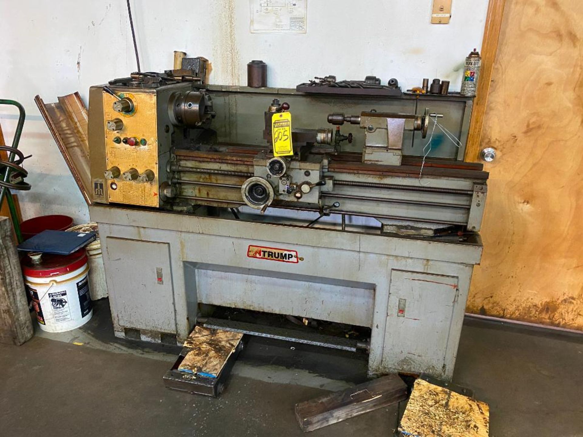 TRUMP ENGINE LATHE, MODEL 1340GH, S/N 18DF-1871 (LOCATION: 7490 EASY ST ...