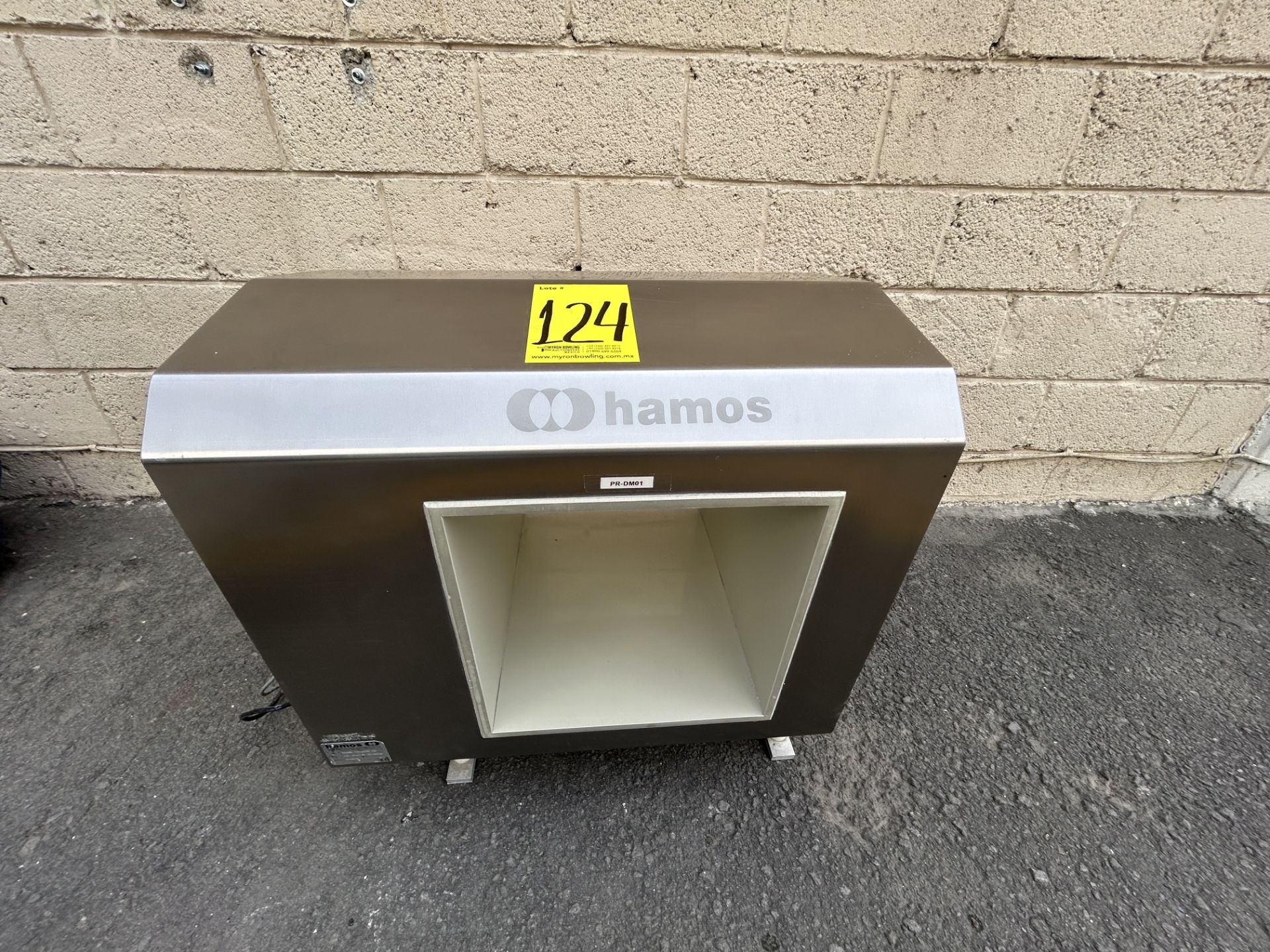 HAMOS Metal detector, Type: IFS-H 350X350; Serial number: 10104 ...