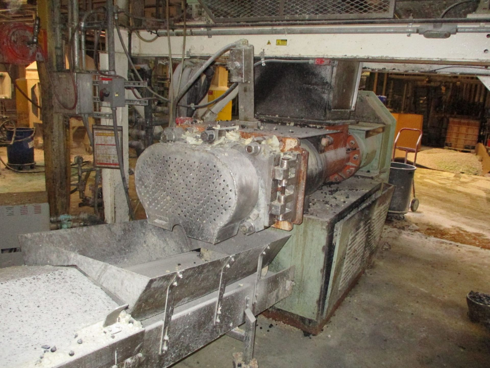 Mazzoni Refiner, Model R2B-S2Bb, Twin Screw With Die Face Cutter ...