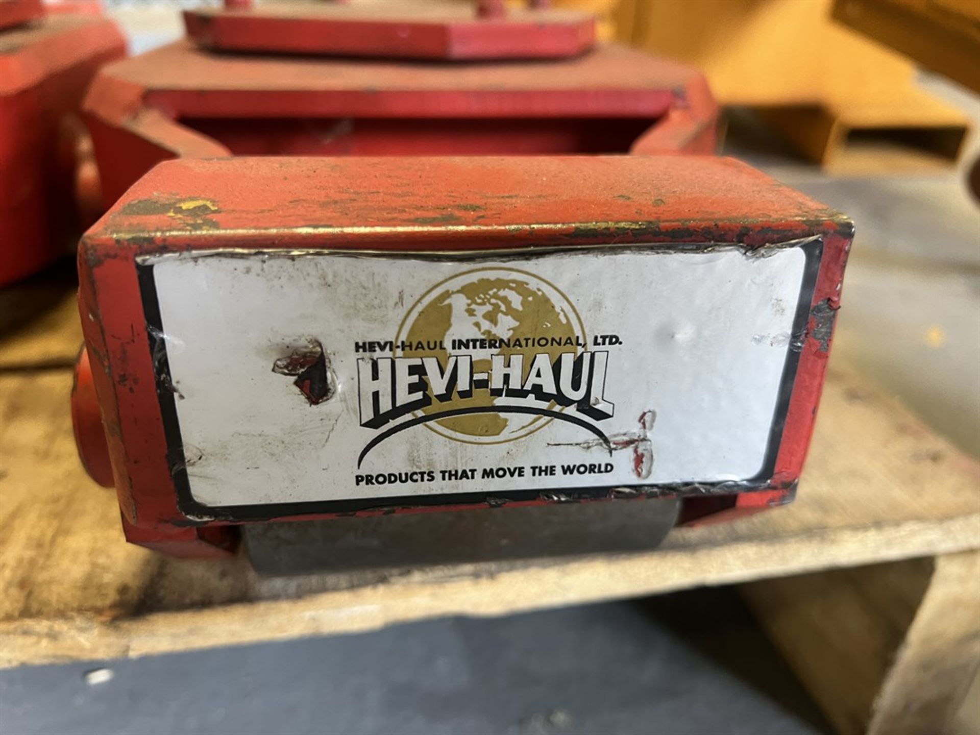 Pair of Hevi Haul UMS-HD-50 Rigging Skates, 25 Ton Capacity