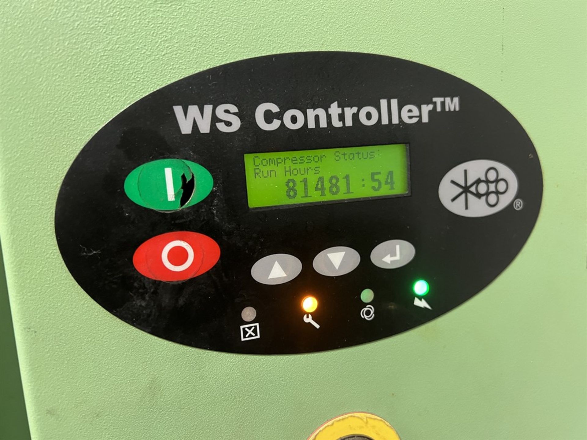 SULLAIR 3709/A Rotary Screw Air Compressor, s/n 200610260124, 40 HP ...