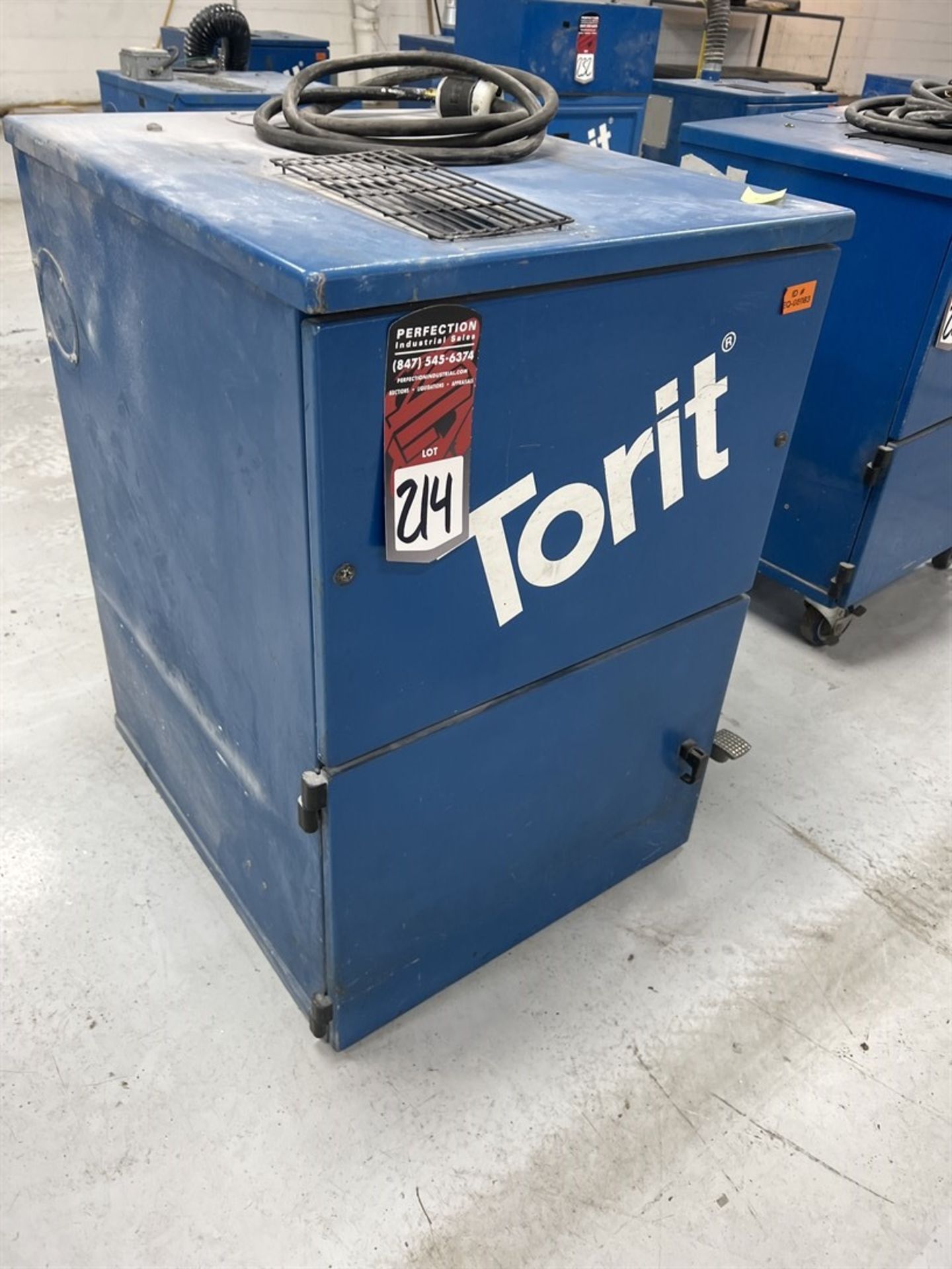 DONALDSON TORIT 60 CAB Dust Collector, s/n IG521005-1, 3/4 HP