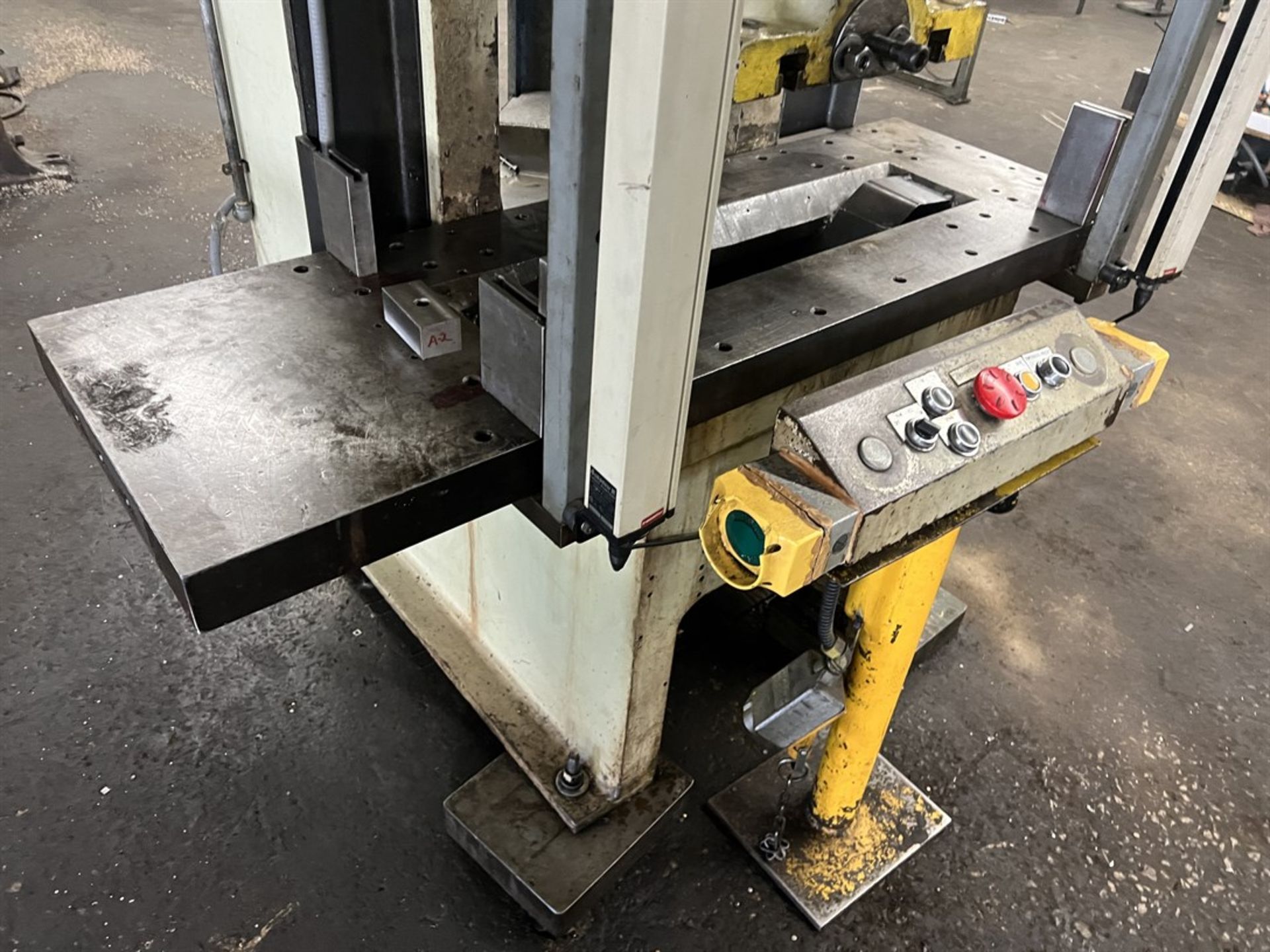KOMATSU OBS 45-2 45 Ton Gap Frame Press, s/n 12300, w/ 56” x 18 ...