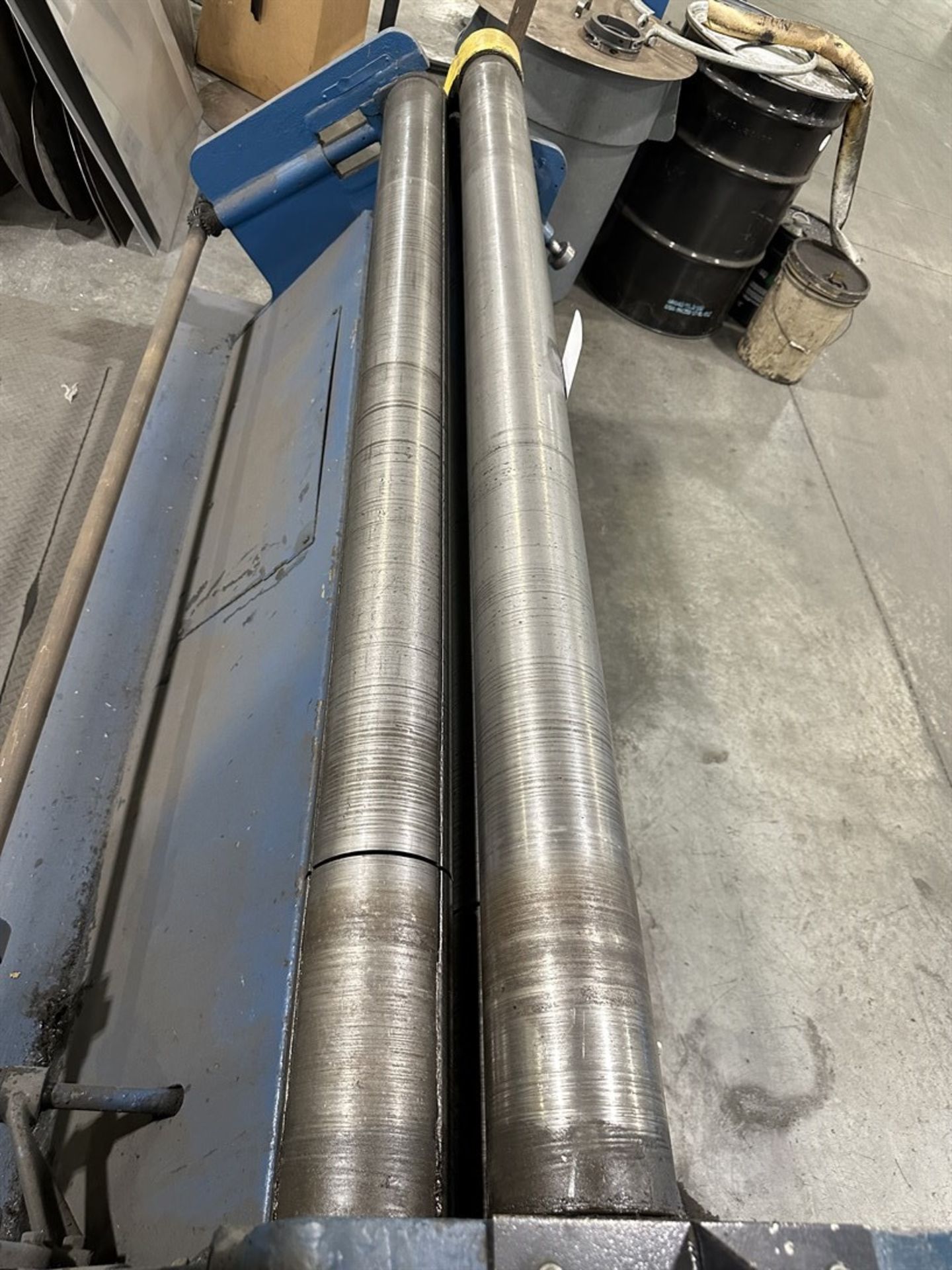WYSONG D-72 Initial Pinch 3-Roll Bending Roll, 6’ x 3/16” Capacity
