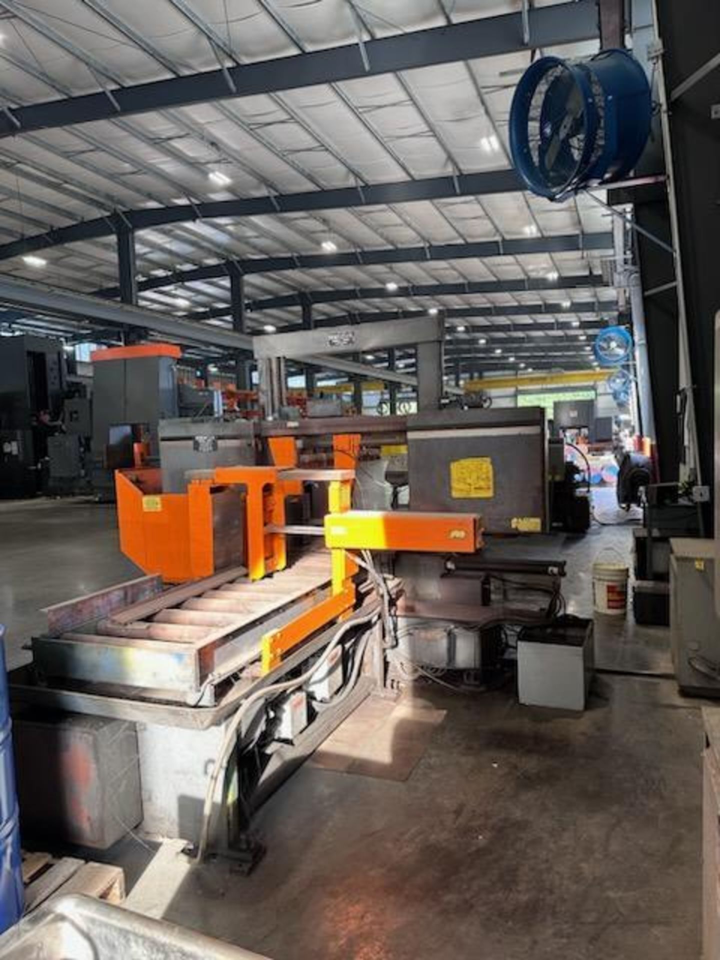 DUAL COLUMN HIGH SPEED PRODUCTION HORIZONTAL BAND SAW, HEM 20" X 20 ...