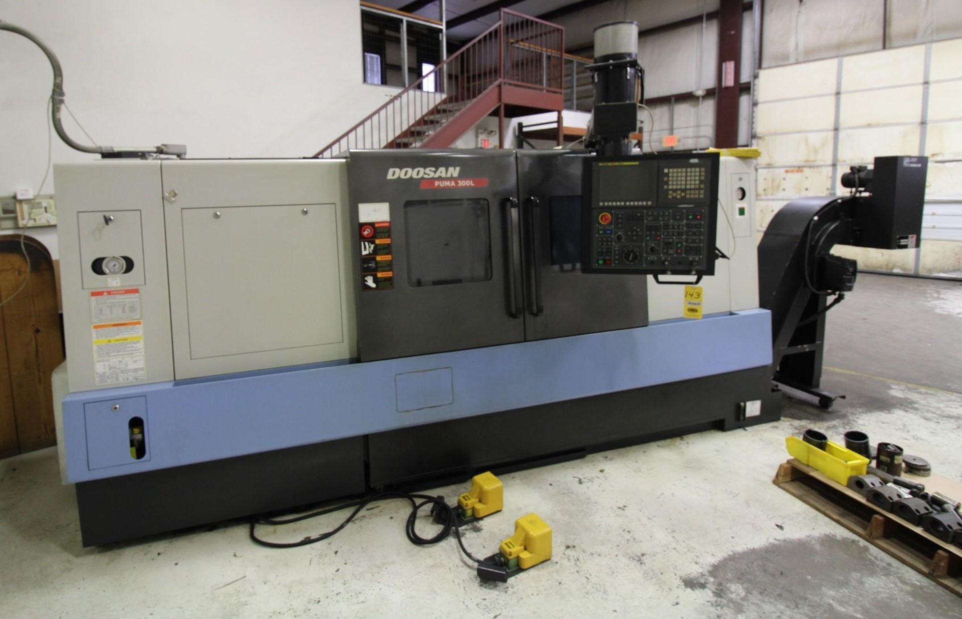 { Choice of lots: 143 } CNC LATHE, DOOSAN PUMA MDL. 300LC, new 2014 ...