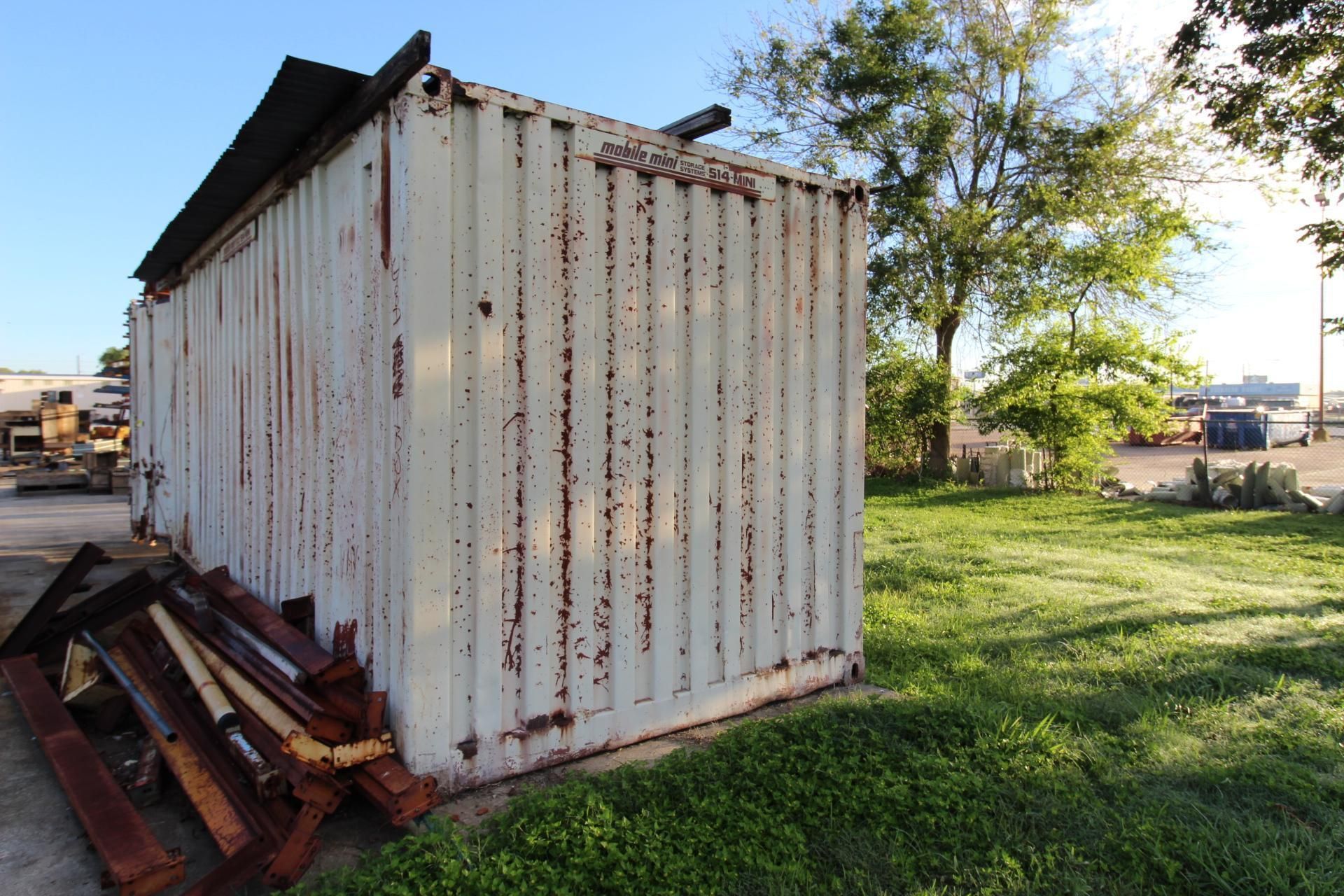 CONTAINER, 8' x 8' x 20', w/ contents