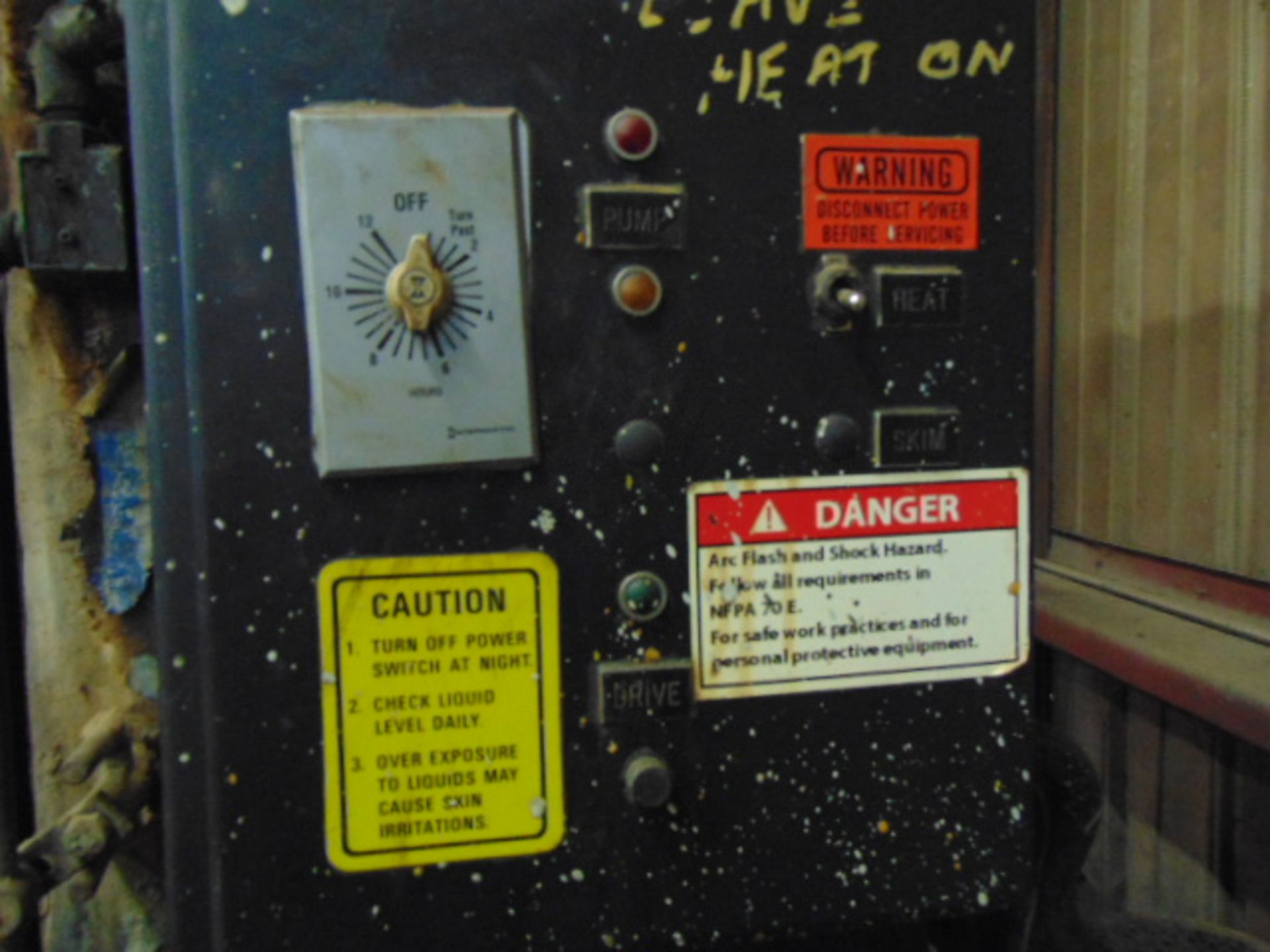 CABINET WASHER, INTERCONT INDUSTRIES, 39” dia. tbl., 48” max. part ht ...