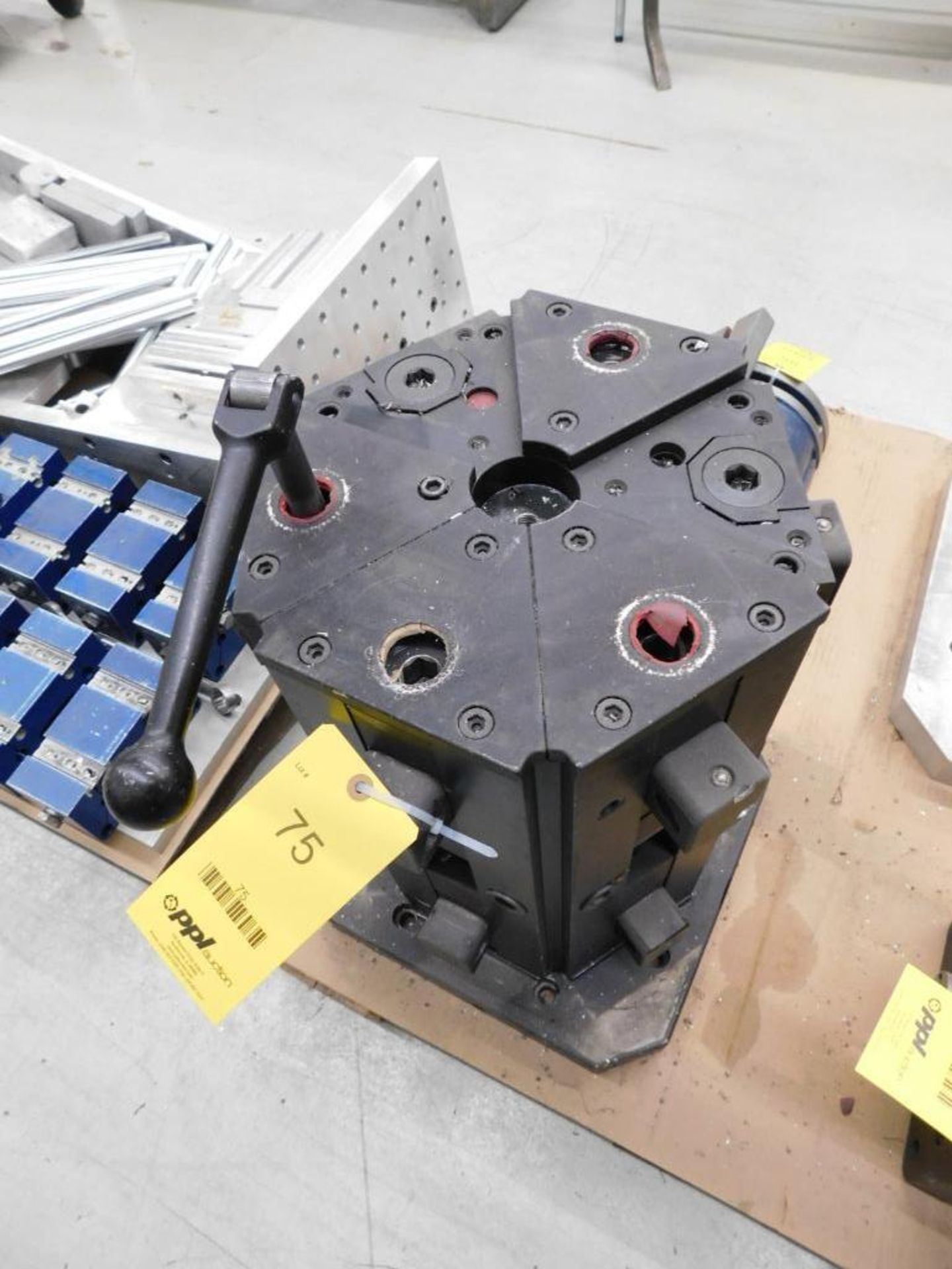 Chick 6-Sided Tombstone Vise Fixture Machine Pallet, Approx. 15-3/4"