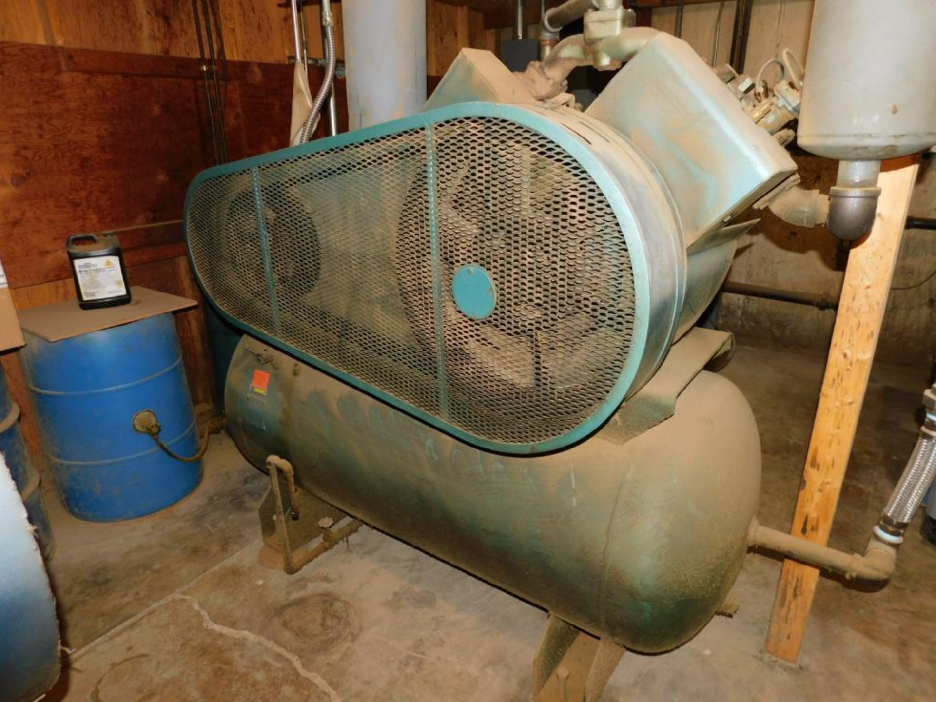 Quincy Piston Type Air Compressor, Model 5120-7, S/N 102211-LS, 25 HP ...