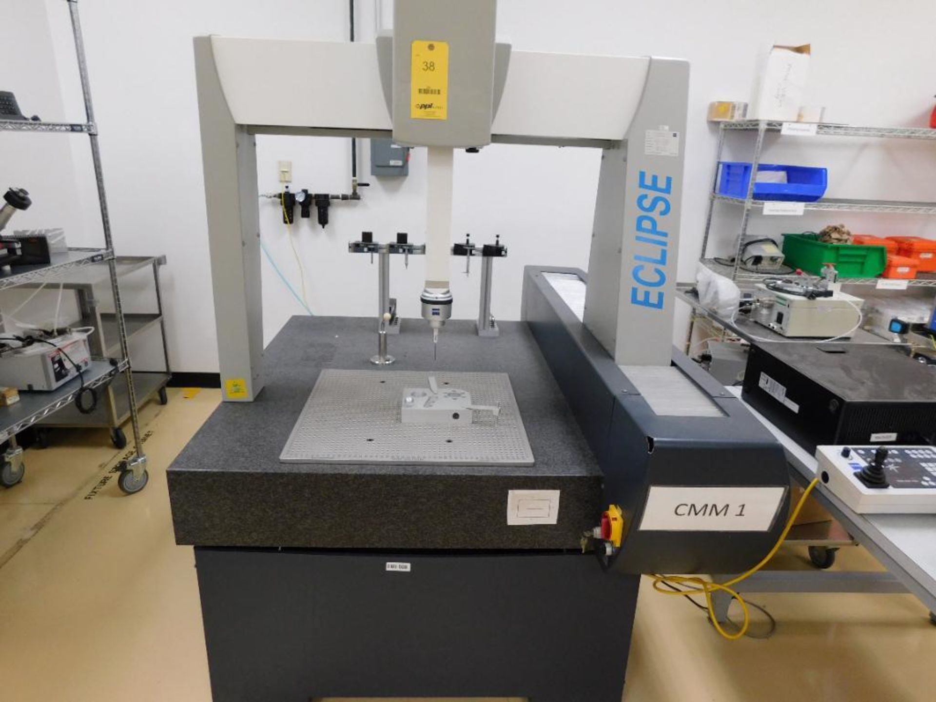 Zeiss Eclipse CMM Model SYS:EC2840 DCC TS C99 II, S/N CMM971004255 ...