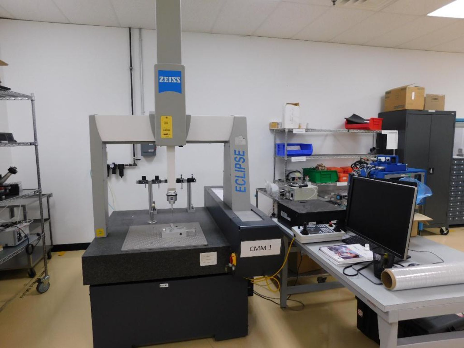 Zeiss Eclipse CMM Model SYS:EC2840 DCC TS C99 II, S/N CMM971004255 ...