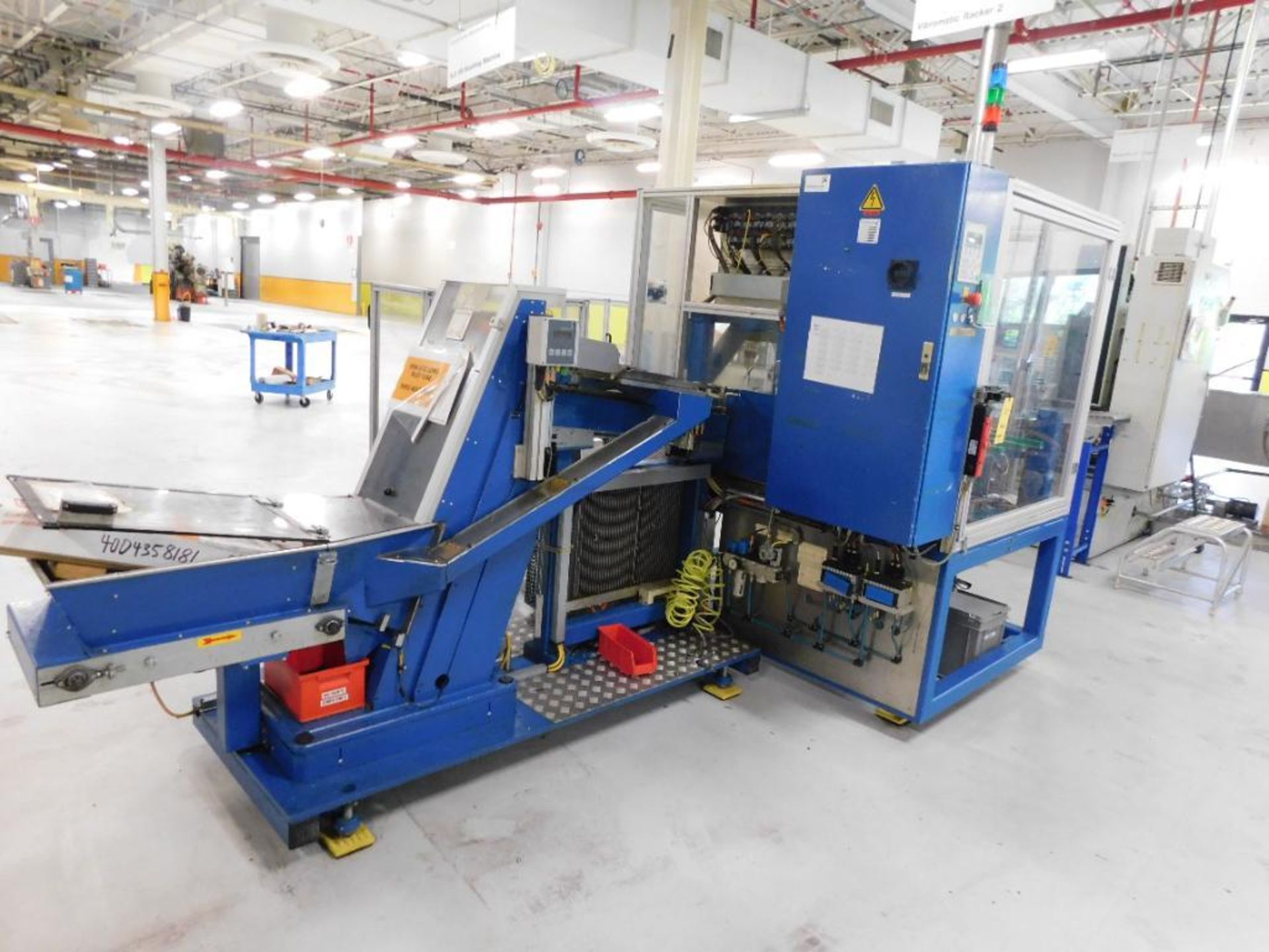 Koberlein Vibromatic Parts Racking Machine, Simatic OP7 Control ...