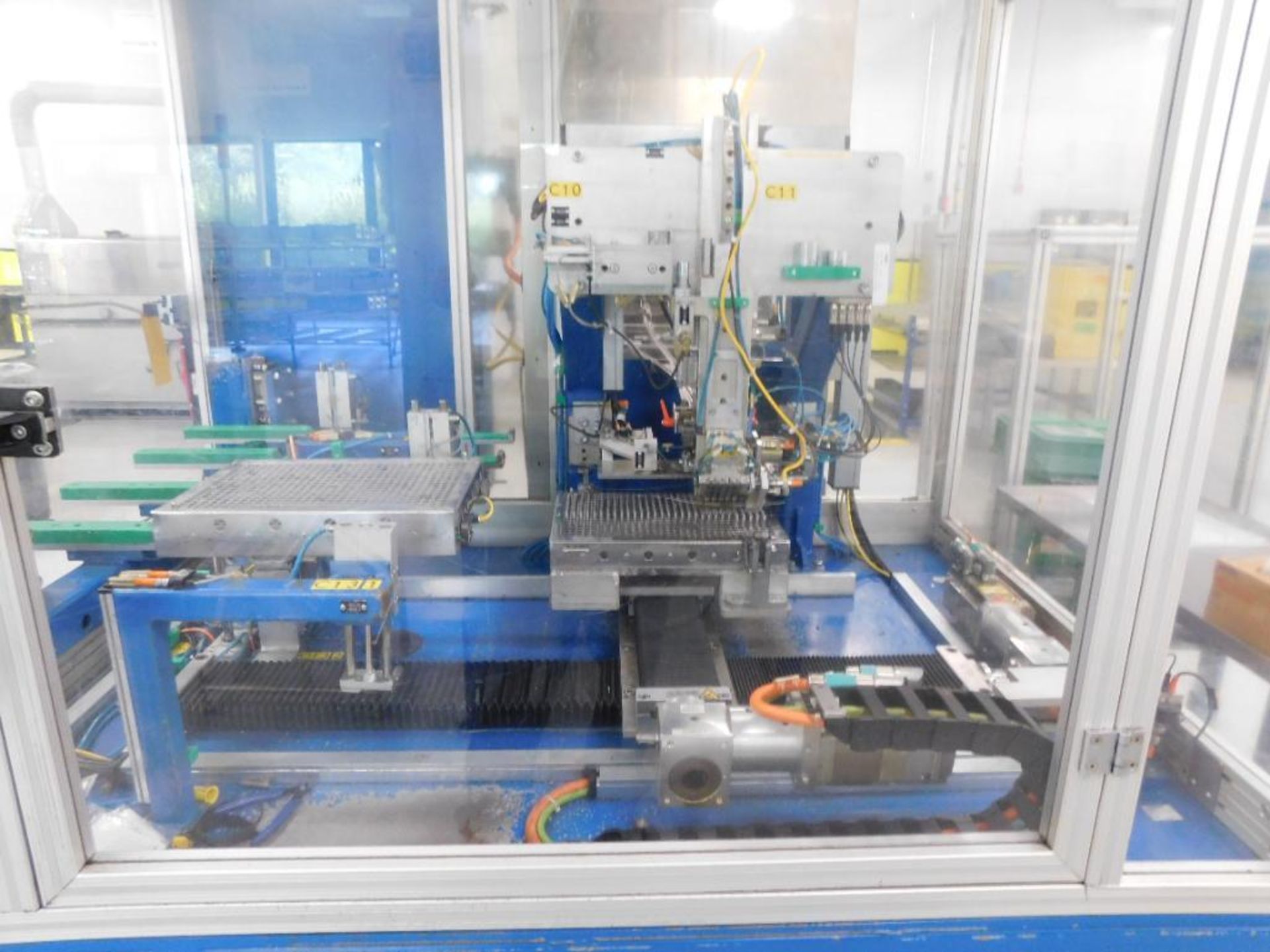 Koberlein Vibromatic Parts Racking Machine, Simatic OP7 Control ...