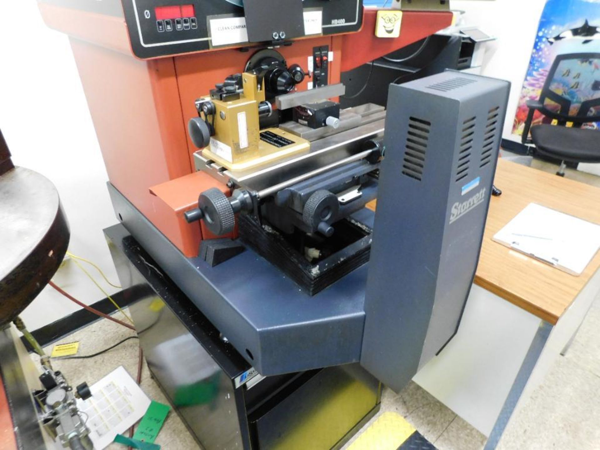 Starrett HB400 Optical Comparator, S/N 50936, Quadra-Chek 200 Control ...