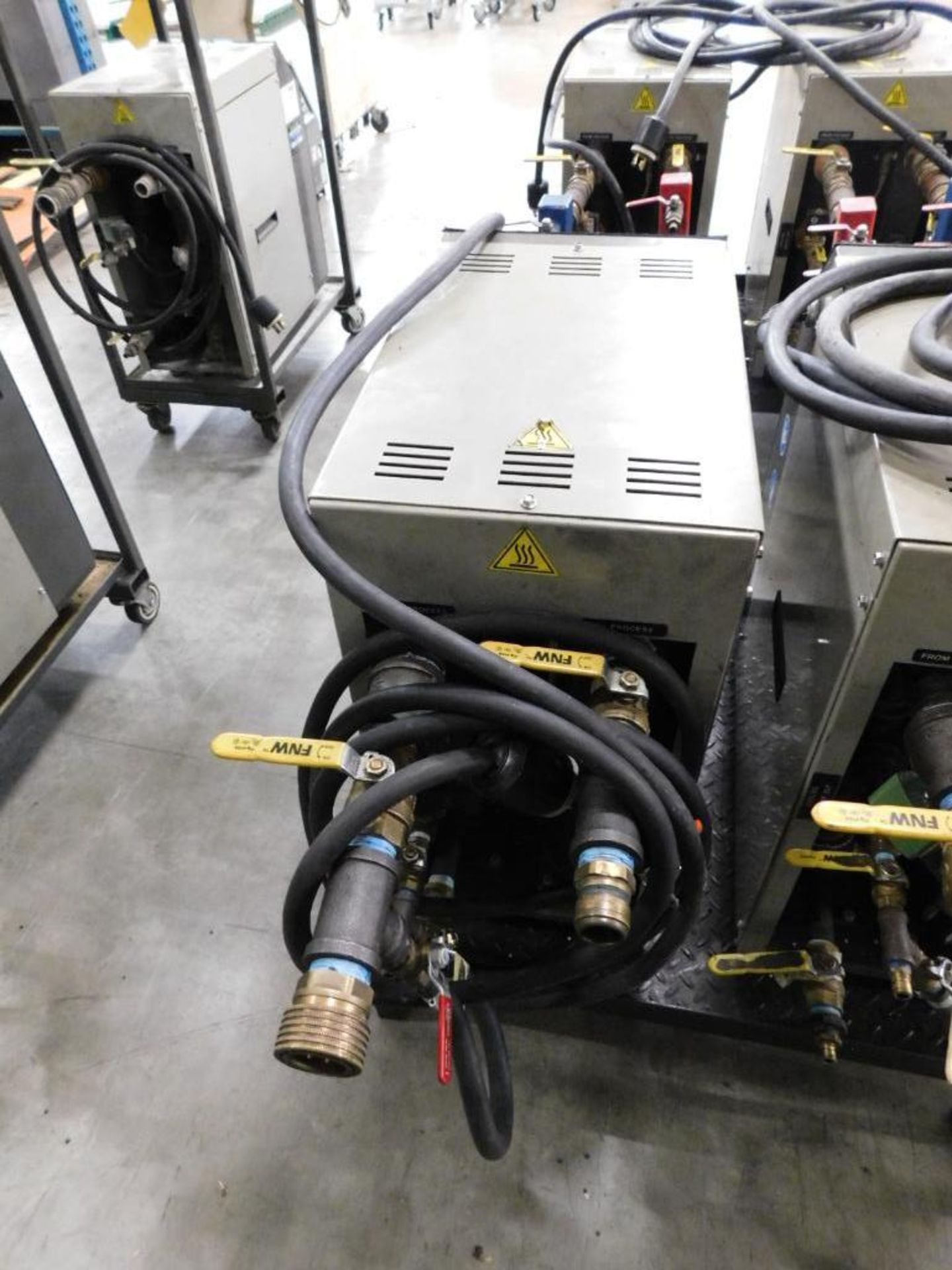 LOT: (2) AEC ECU-200 Thermolators on Metal Stand, S/N's 47J1217 & 47J1216