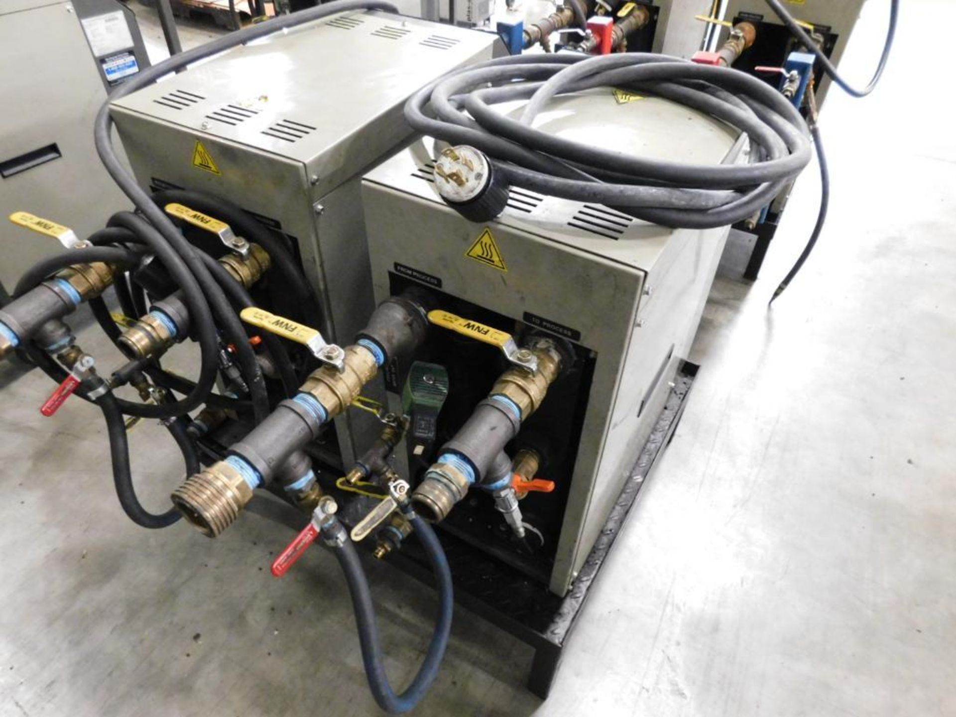 LOT: (2) AEC ECU-200 Thermolators on Metal Stand, S/N's 47J1217 & 47J1216
