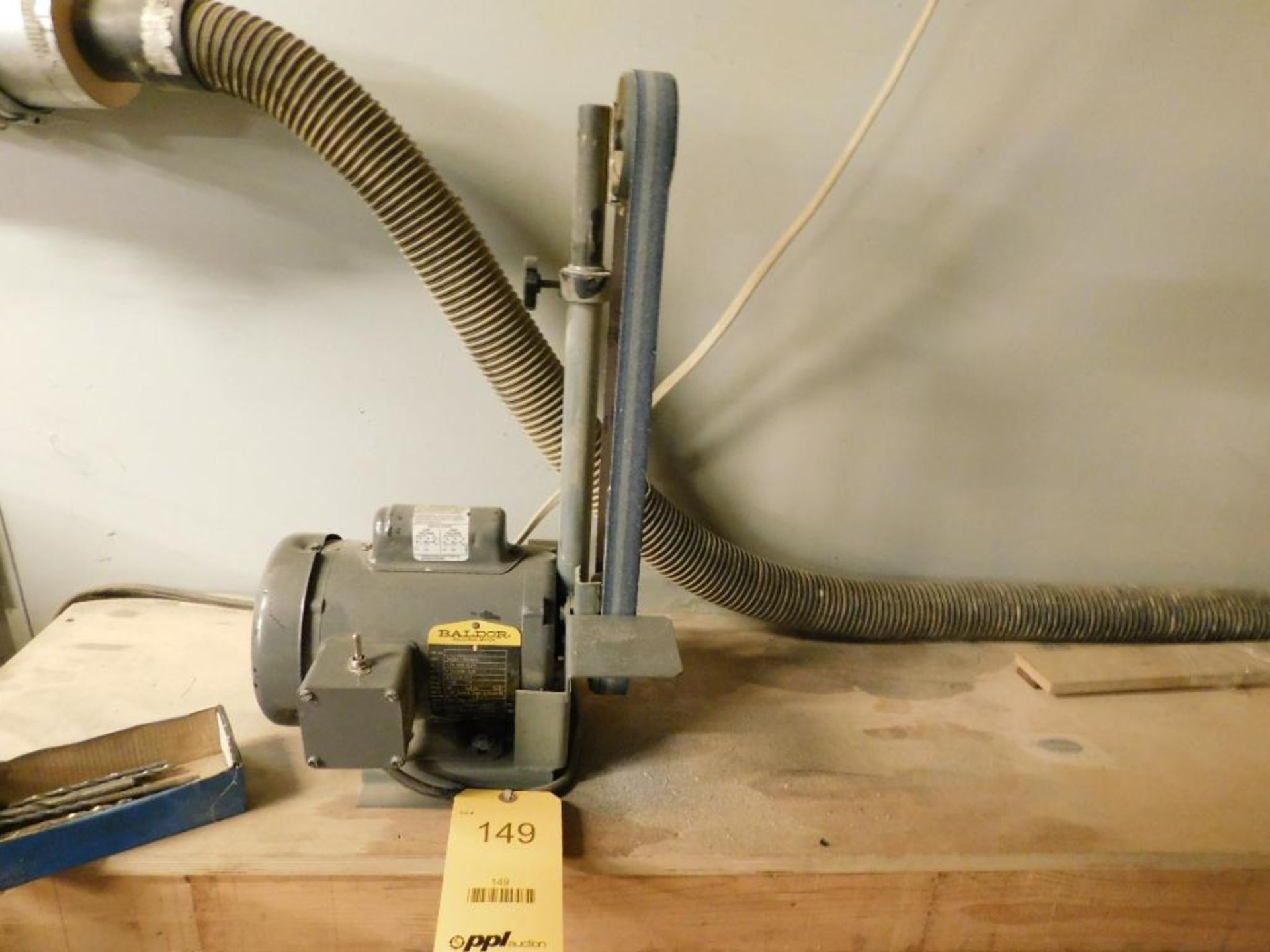 Baldor 1-1/2" Belt Sander (LOCATION: 1350 SANDERS AVE. SW, MASSILLON, OH)