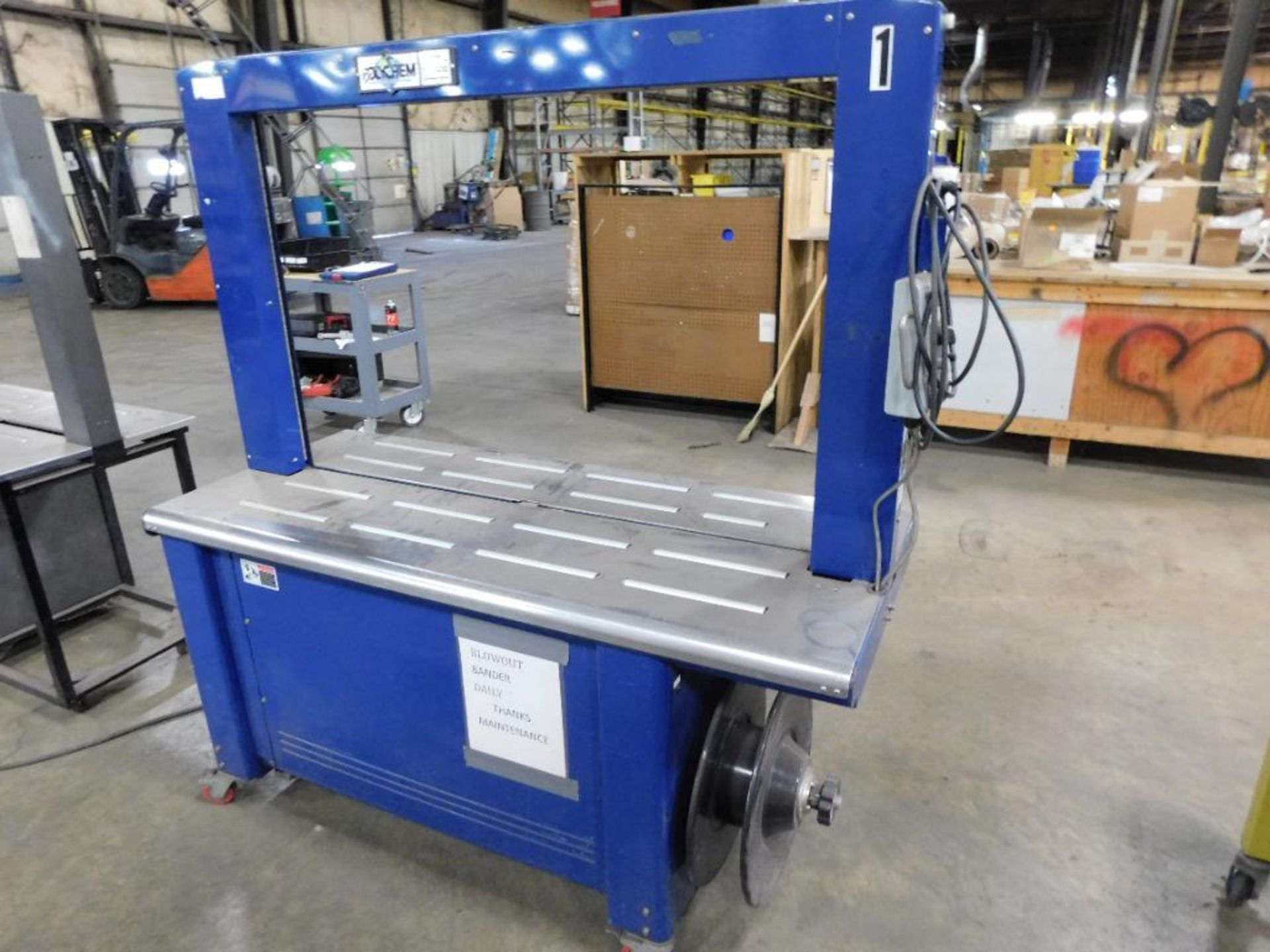 Polychem PC1000 Strapping Machine (LOCATION: 1350 SANDERS AVE. SW ...