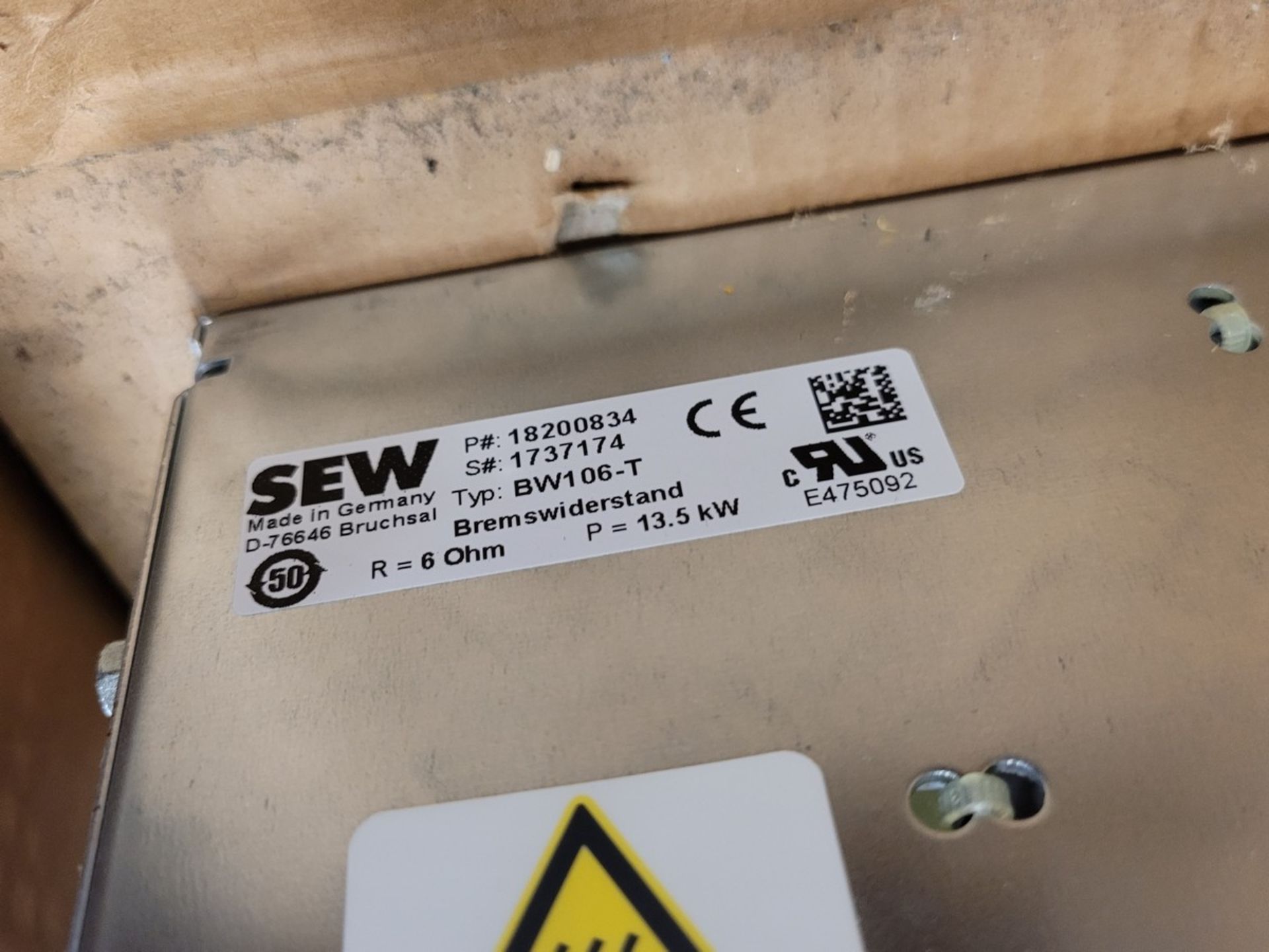(2) SEW Eurodrive Movidrive Uhrichter Drive Inverters with (2) SEW ...