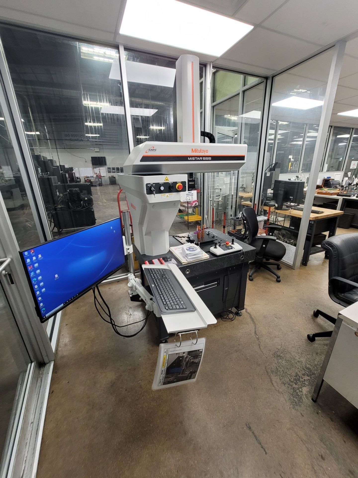 2021 Mitutoyo MiStar 555 Coordinate Measuring Machine, with Drilled ...