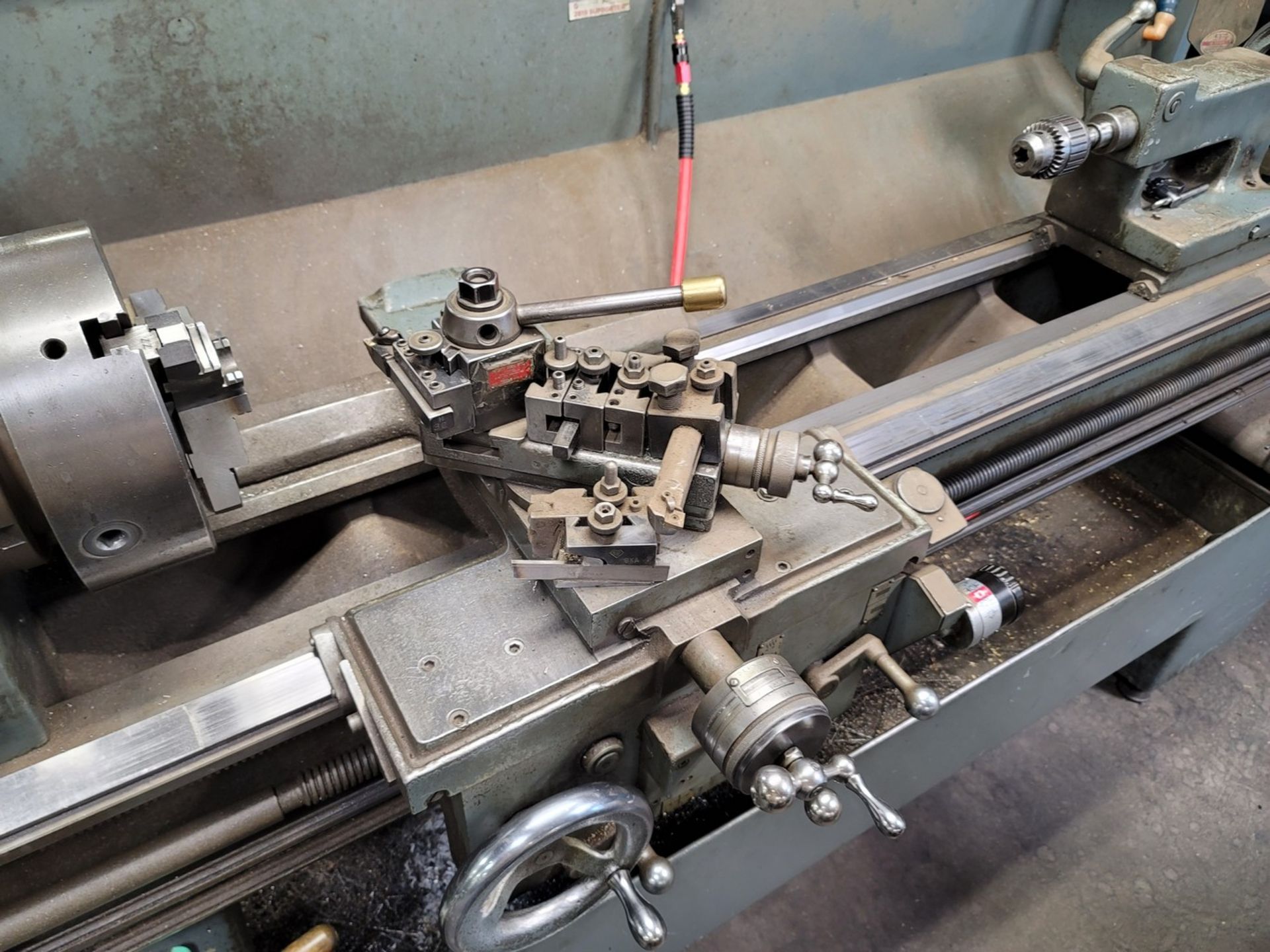 LeBlond 16" x 50" Engine Lathe, with 10" 3-Jaw Chuck, Steady Rest ...