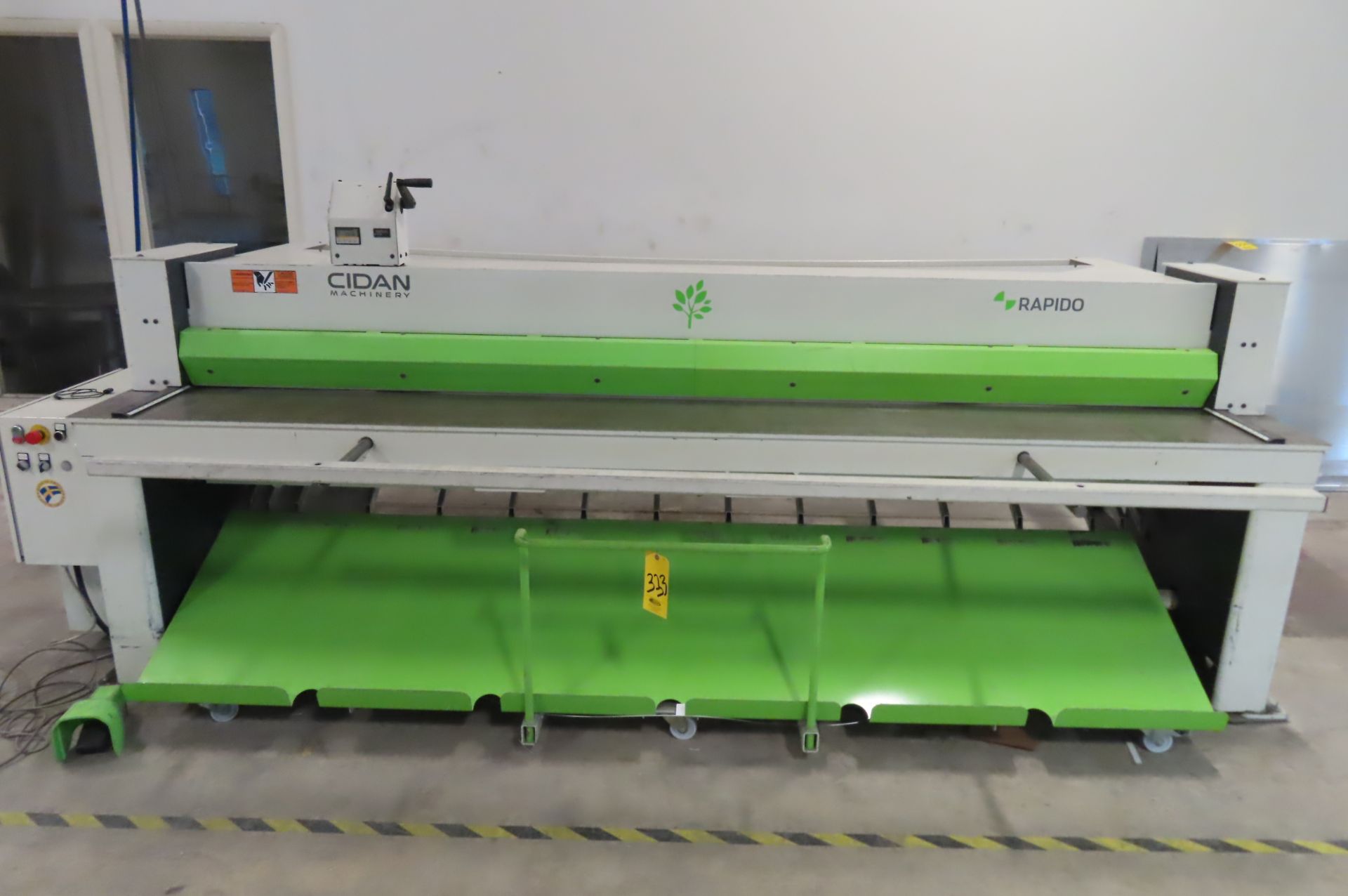 2019 CIDAN RAPIDO 30 POWER MECHANICAL GUILLOTINE SHEAR, S/N 76698-10 ...