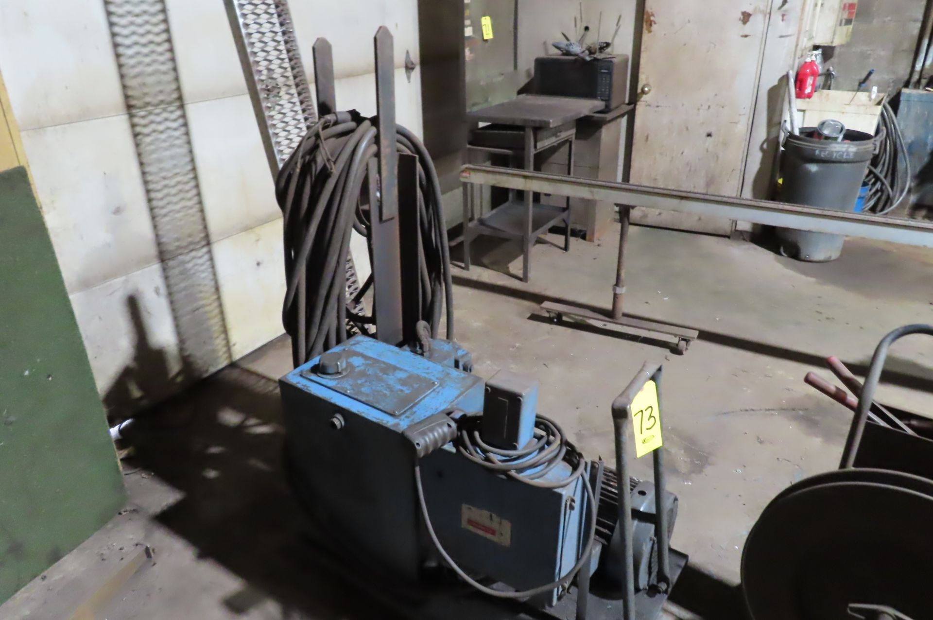 WA WHITNEY HYDRAULIC PUNCH POWER PACK (NO PUNCH), 10 HP MOTOR, HEAVY ...