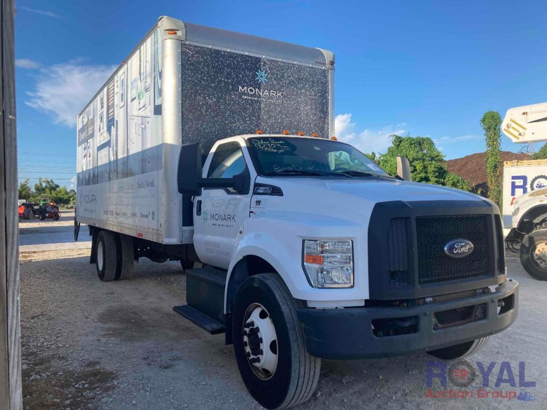 { Choice of lots: 359, 360 } 2016 Ford F650 Super Duty 24FT Box Truck ...
