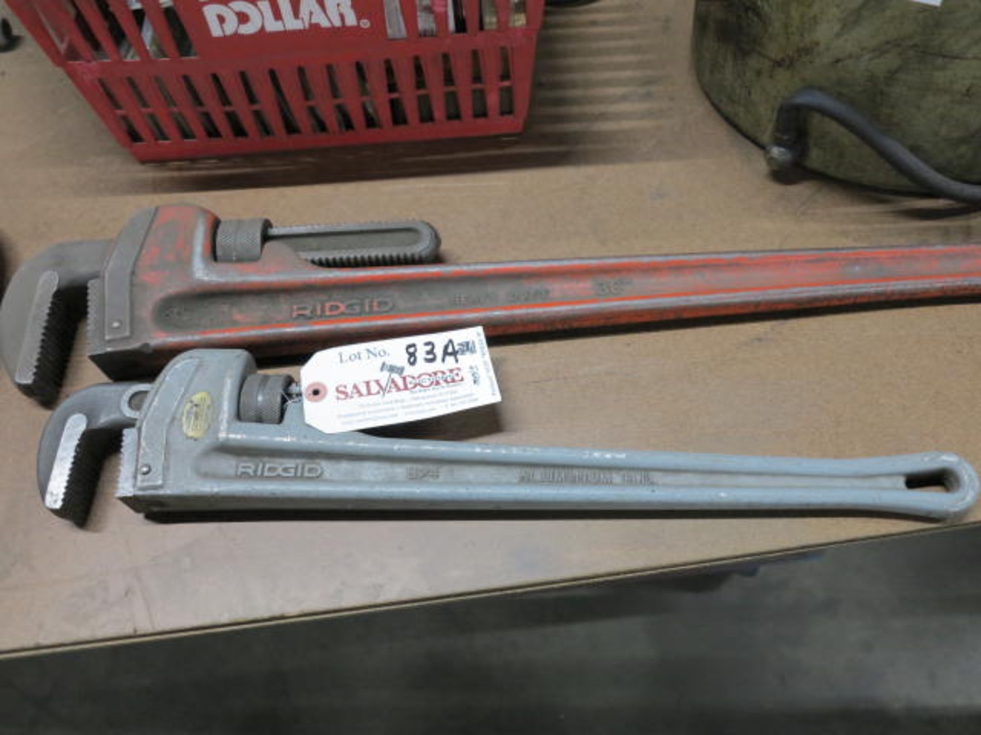 Rigid 24" & 36" Pipe Wrench