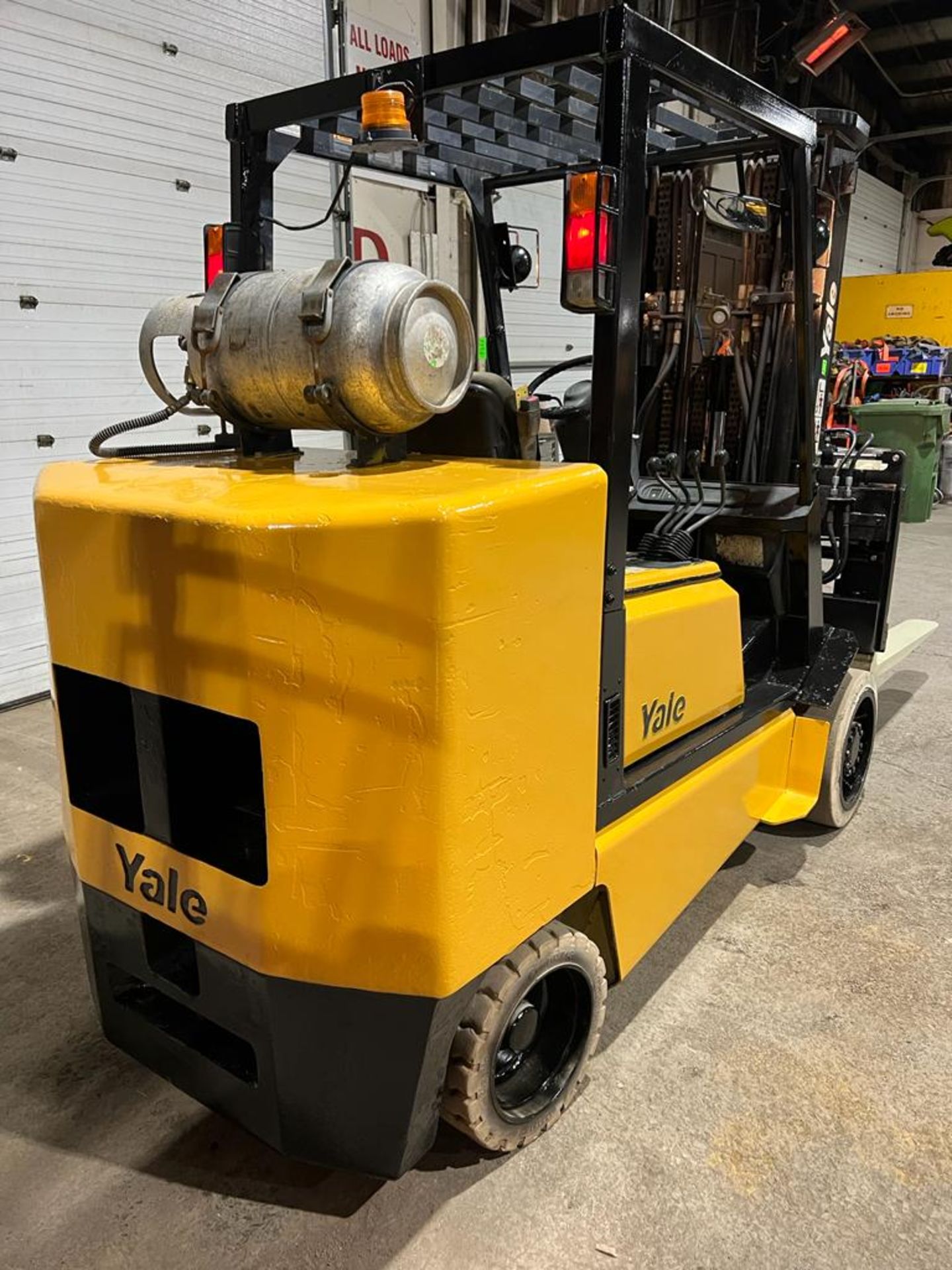 NICE Yale model 120 - 12,000lbs Capacity Forklift NEW 48" Forks & NEW ...