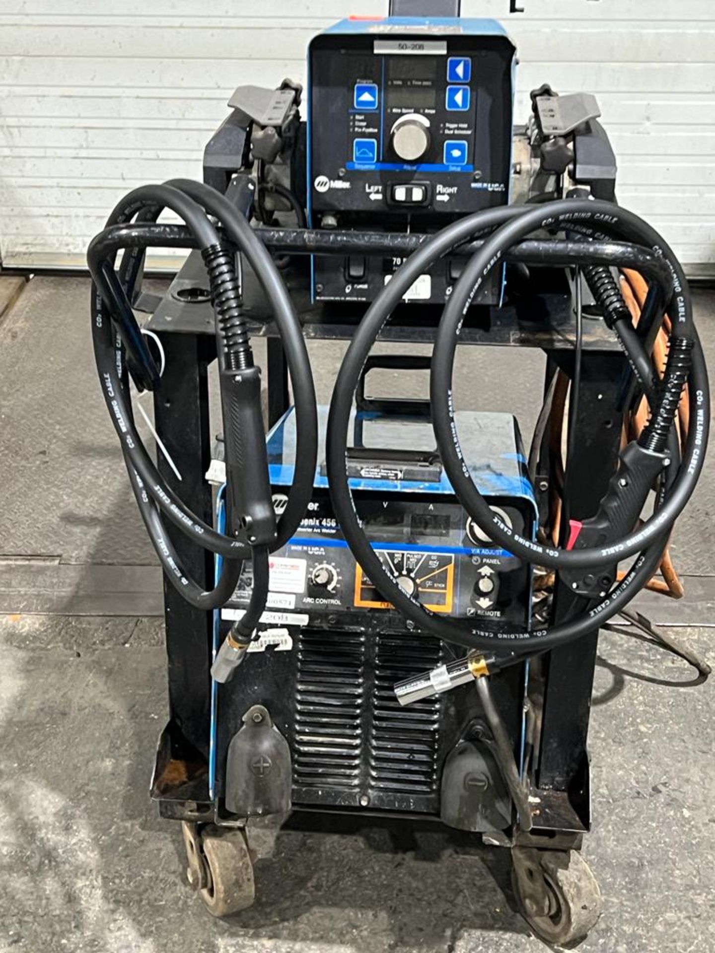 Miller Phoenix 456 CC/CV Multi Mig Welder 450 Amp with 70 SERIES Dual ...