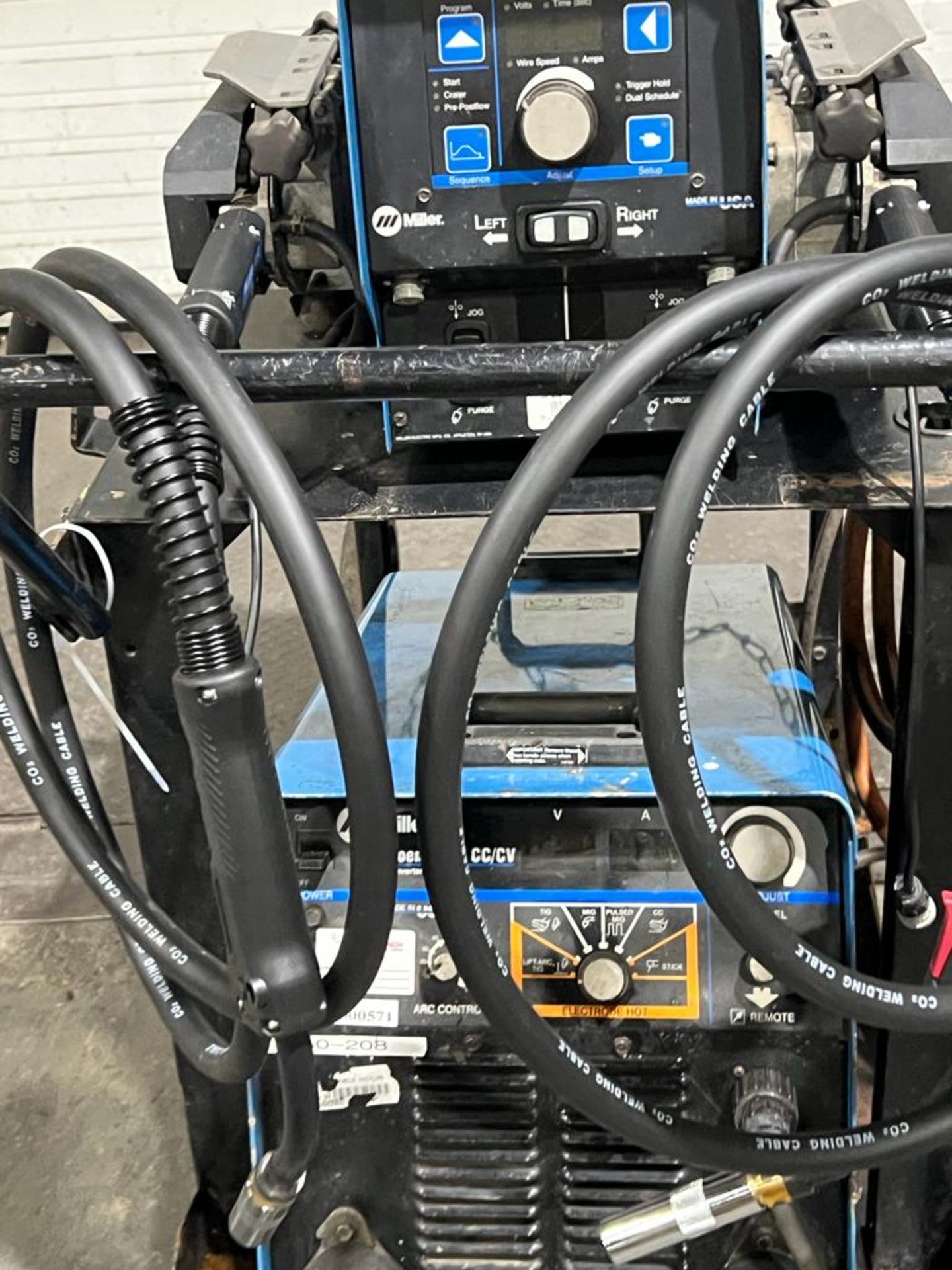 Miller Phoenix 456 CC/CV Multi Mig Welder 450 Amp with 70 SERIES Dual ...