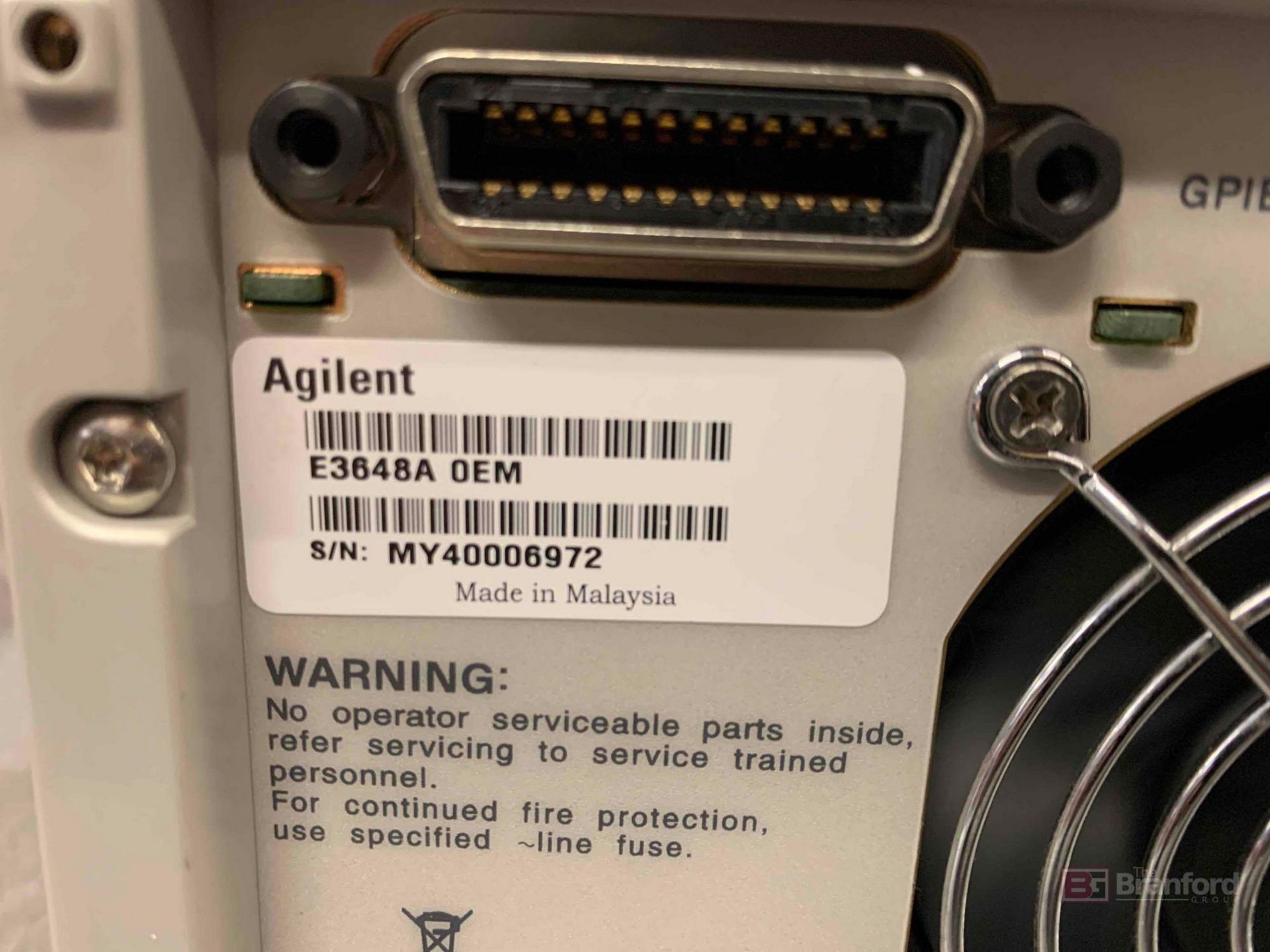 Agilent E3648A dual output power supply