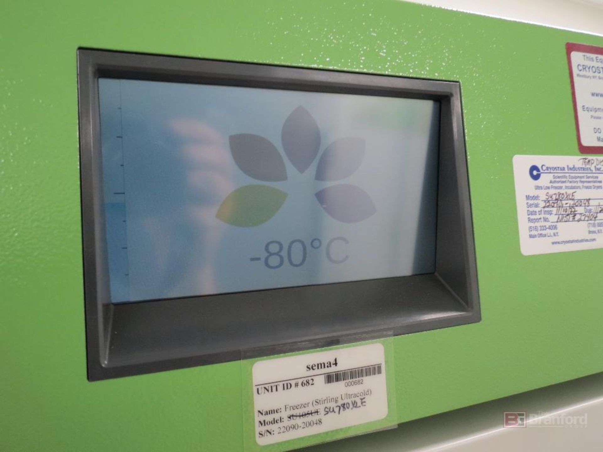 Stirling SU780XLE Ultracold -86°C Ultra Low Freezer