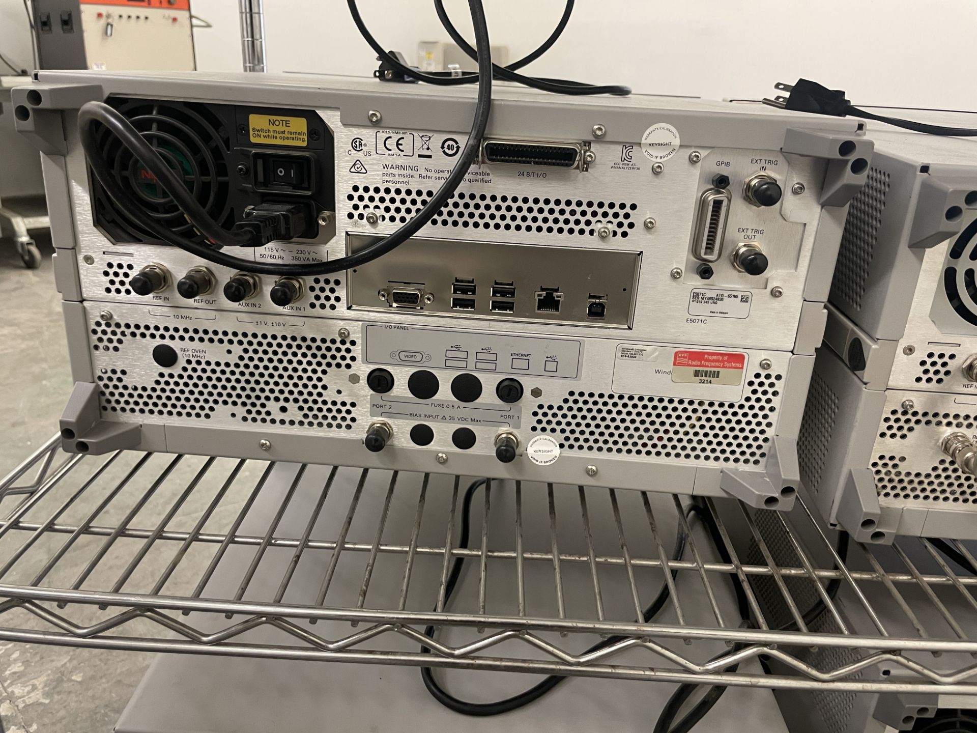 Keysight E5071C ENA Series Network Analyzer 100 kHz - 4.5 GHz