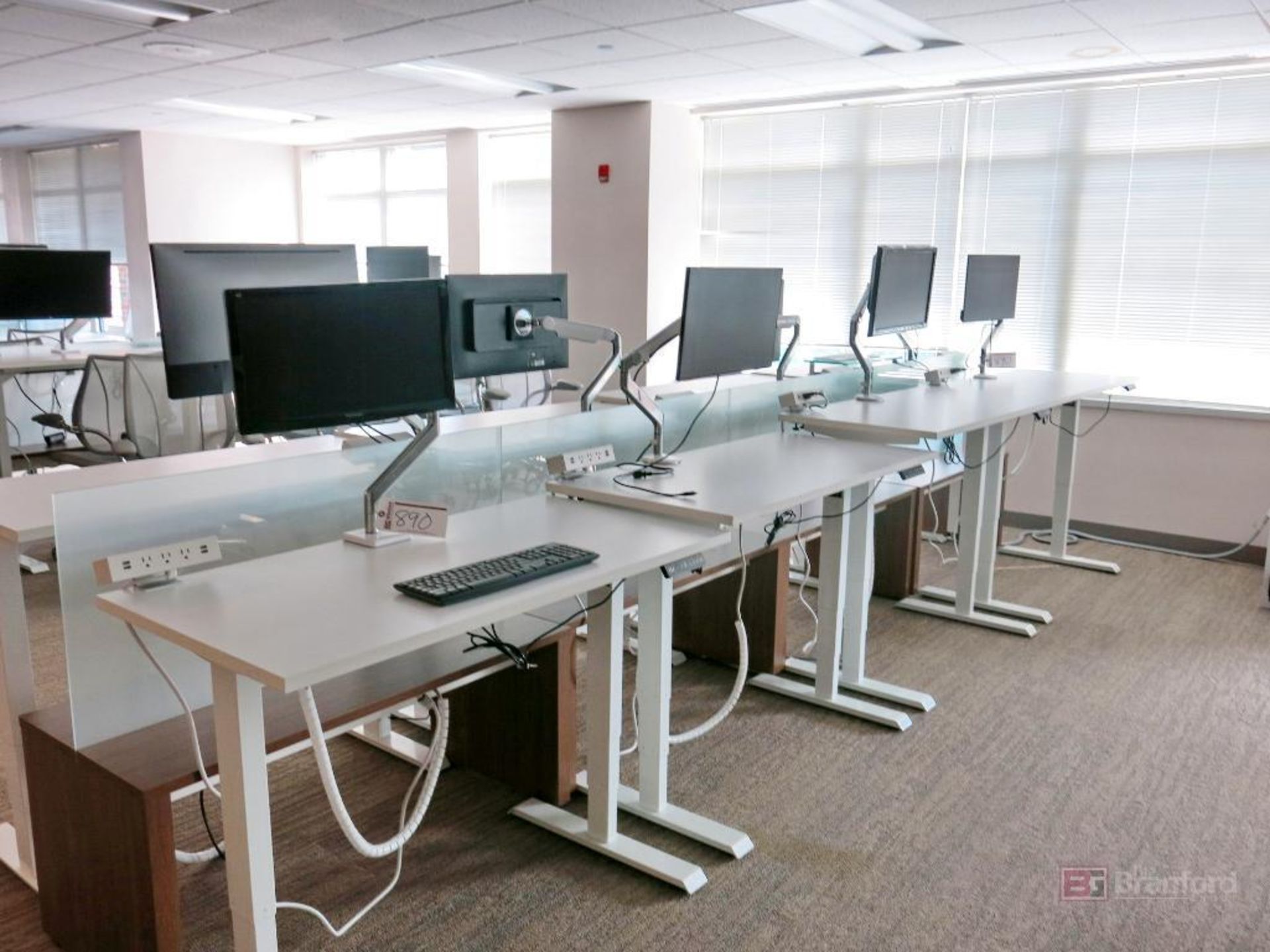 (8) TUV Rheinland Linear actuated desks park model number js36dr 3- R ...